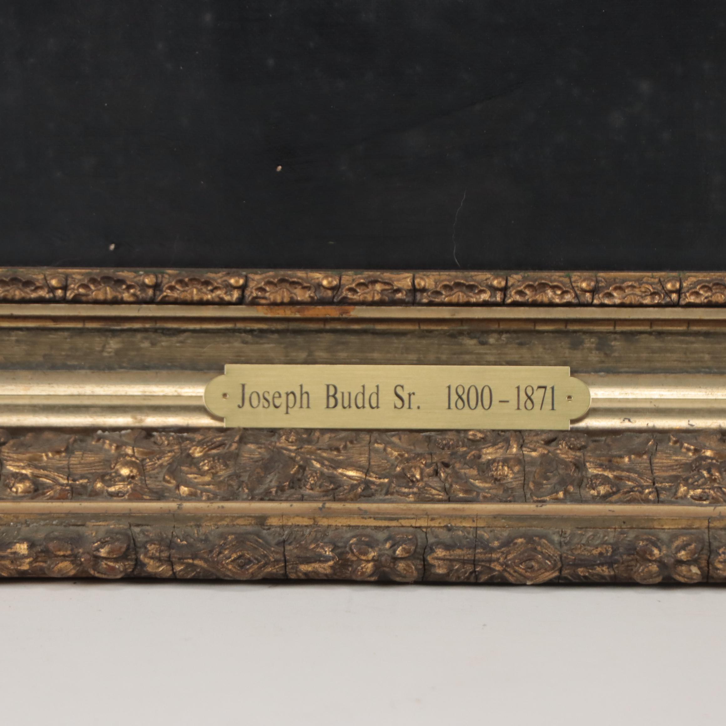 Portrait Oil Painting of Joseph Budd Sr., Mid to Late 19th Century | EBTH