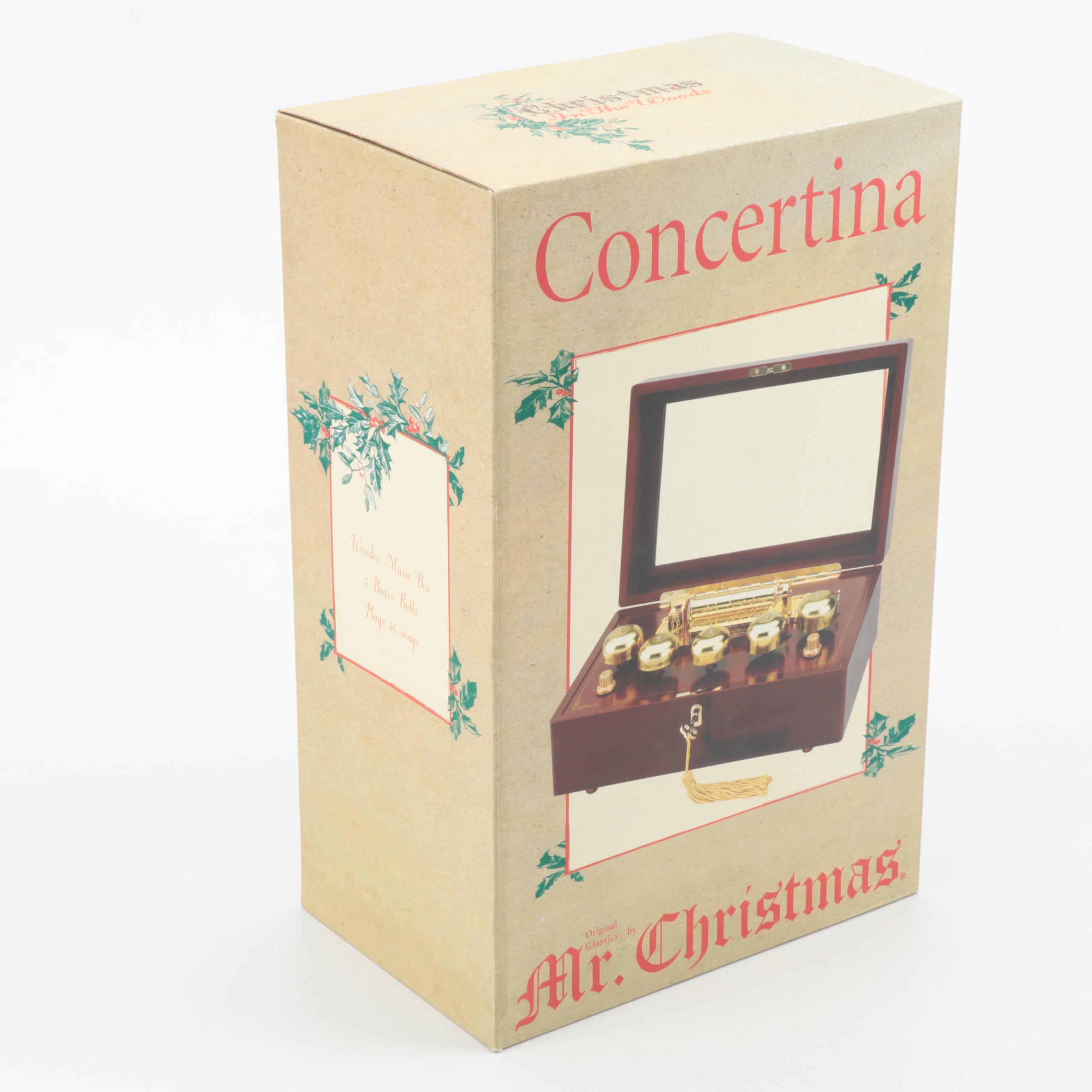 Mr. Christmas Concertina Music Box | EBTH