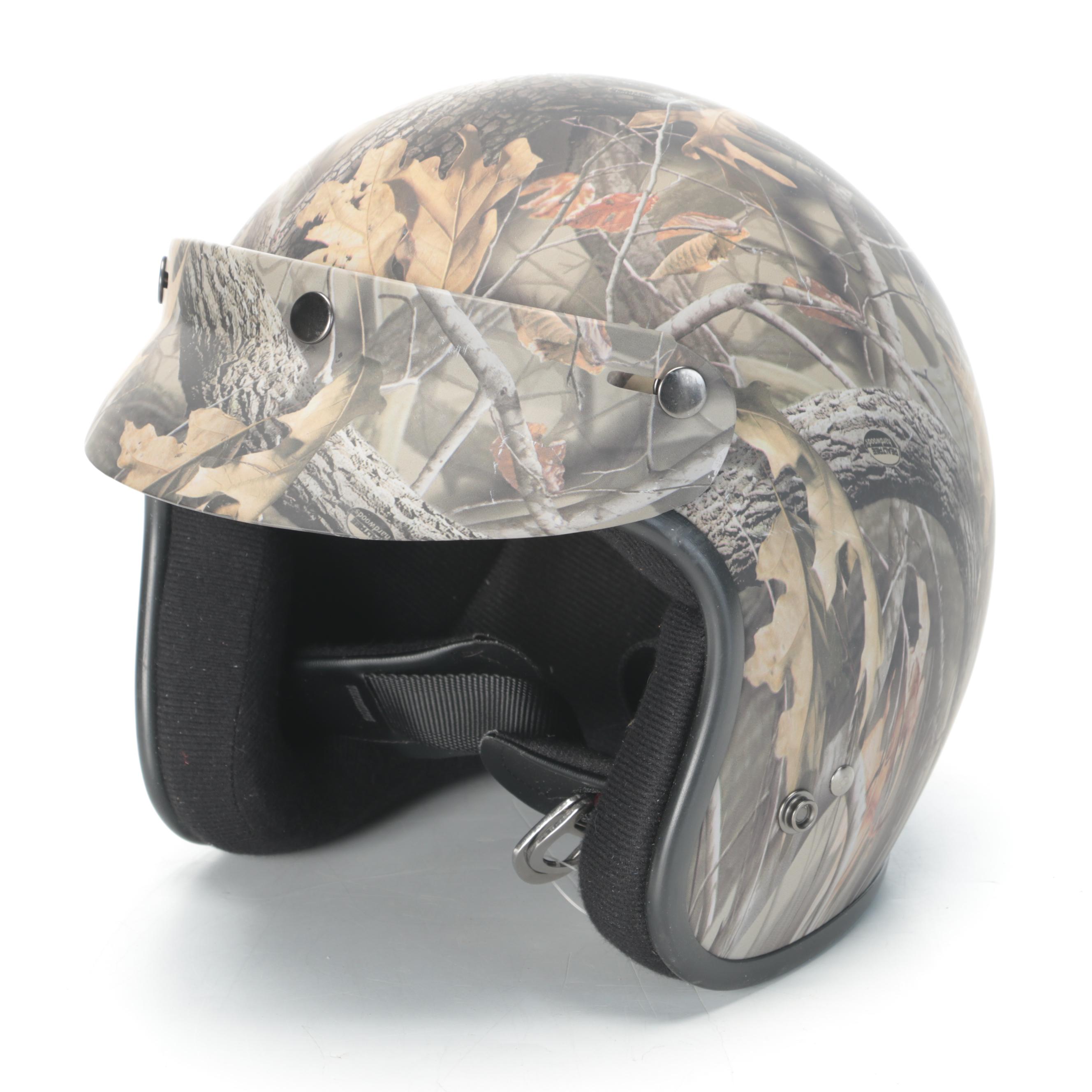Realtree Camo ATV Helmet, Tie Down Ratchet Straps, Thumb Throttle and ...