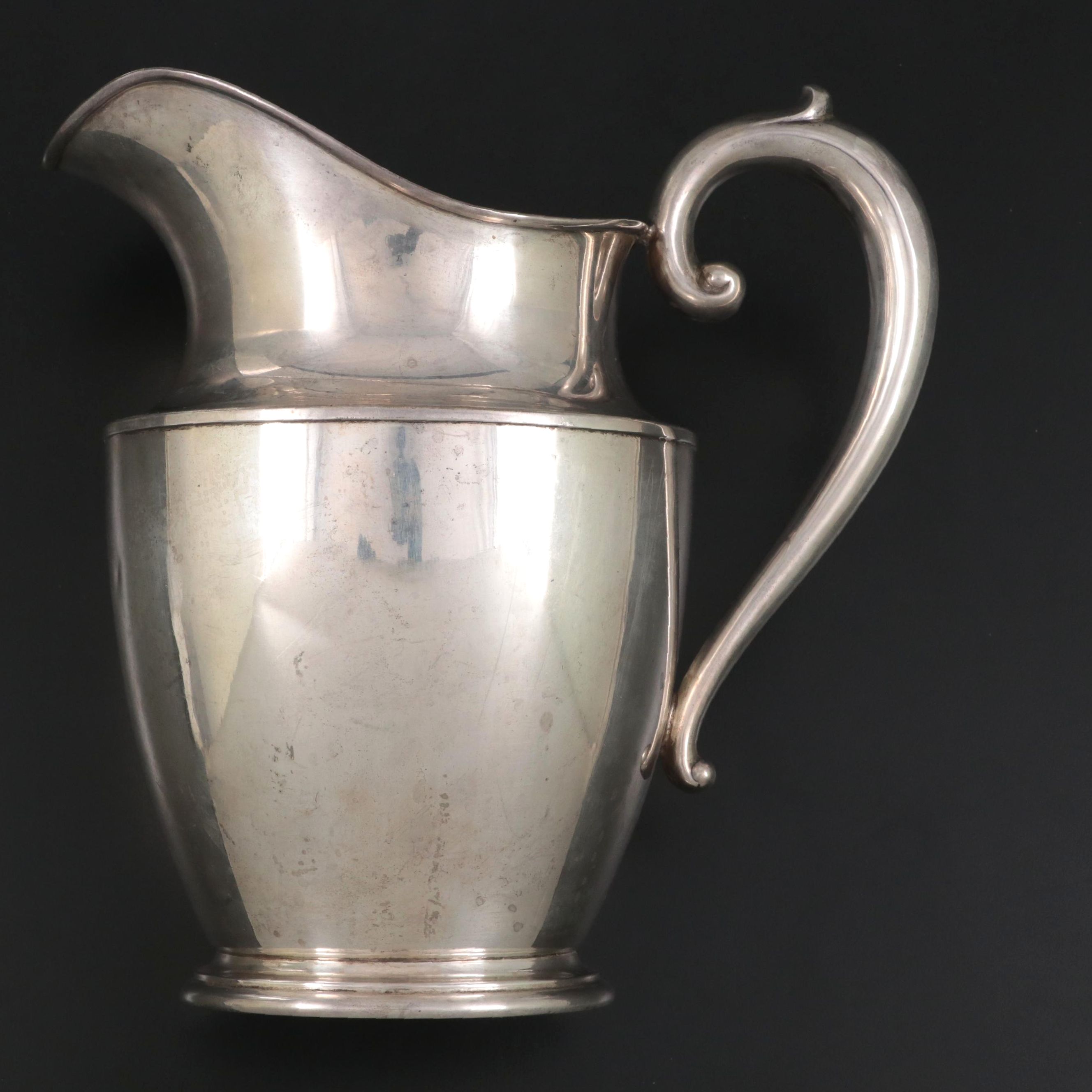 Wallace Sterling Silver Water Pitcher, Mid-20th Century | EBTH