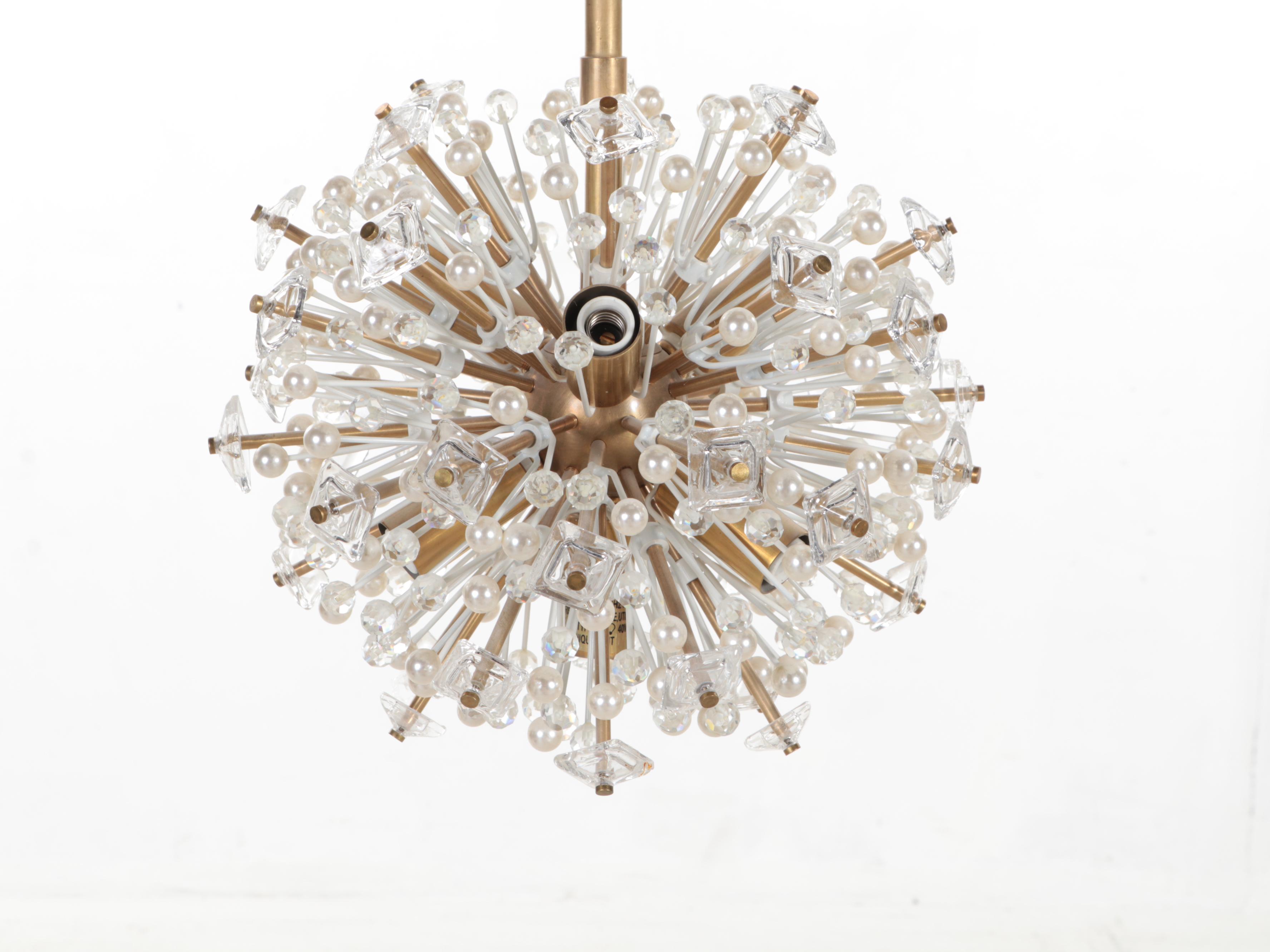 Kate Spade "Dickinson" Sputnik Style Brass and Acrylic Pendant Light | EBTH