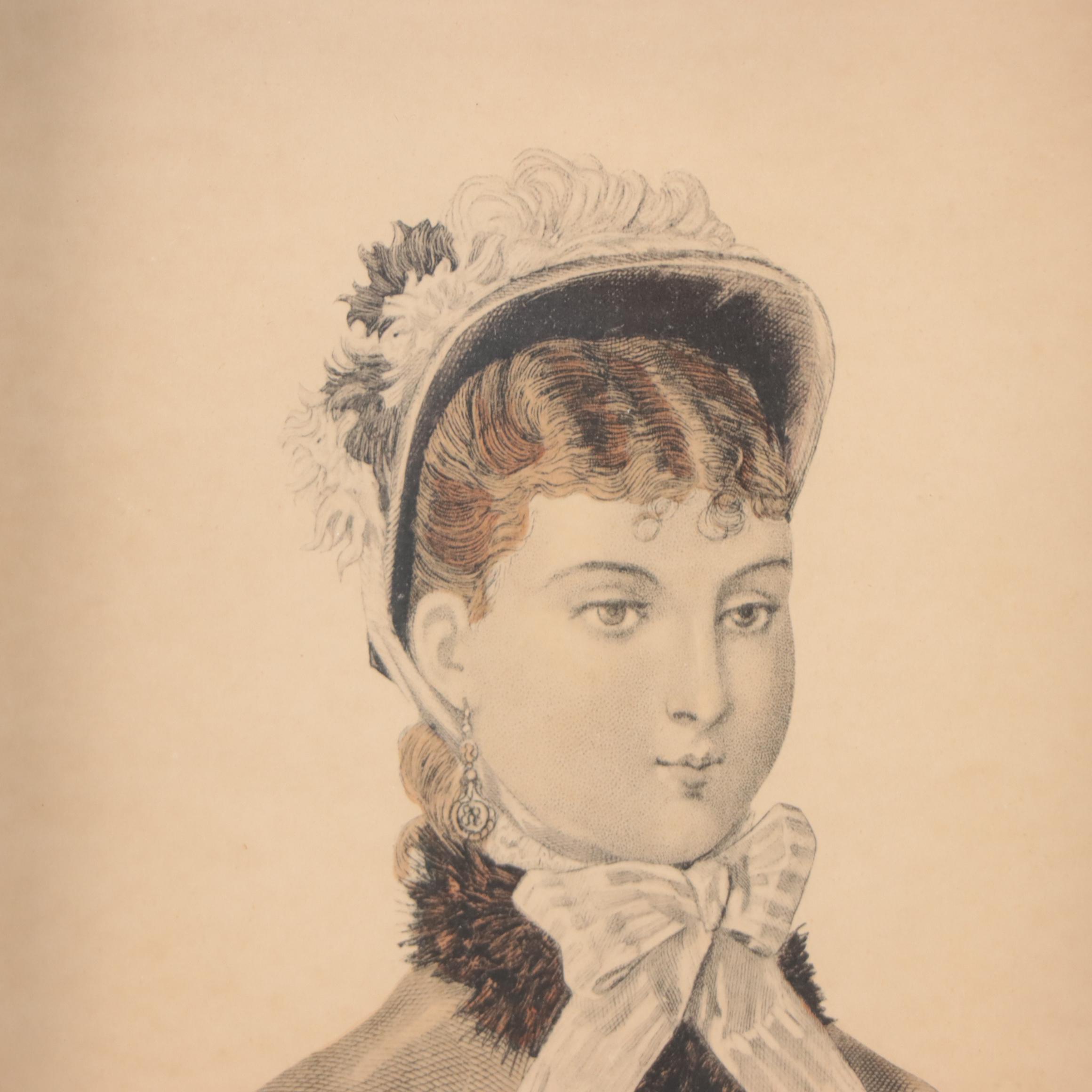 Portrait Hand-Colored Collotypes, Early 20th Century | EBTH