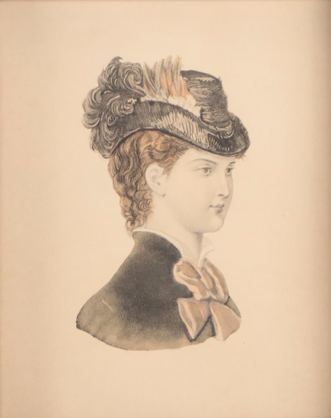 Portrait Hand-Colored Collotypes, Early 20th Century | EBTH