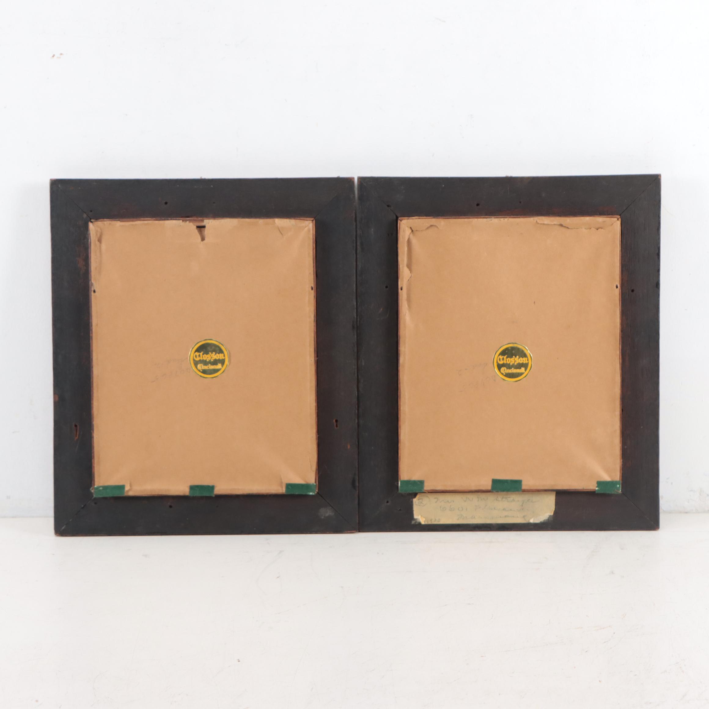 Portrait Hand-Colored Collotypes, Early 20th Century | EBTH