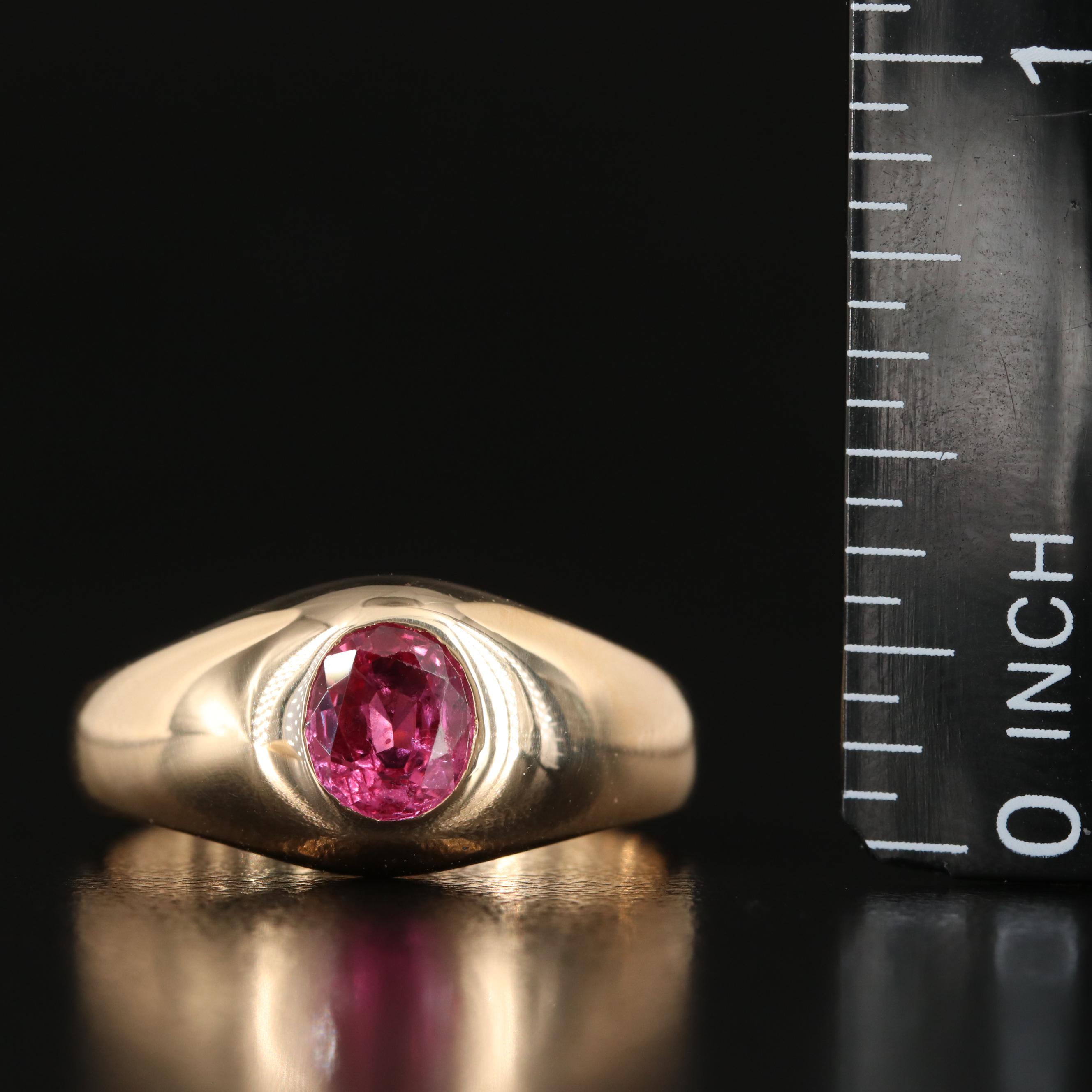 18K 1.07 CT Kenyan Ruby Ring with GIA Report | EBTH