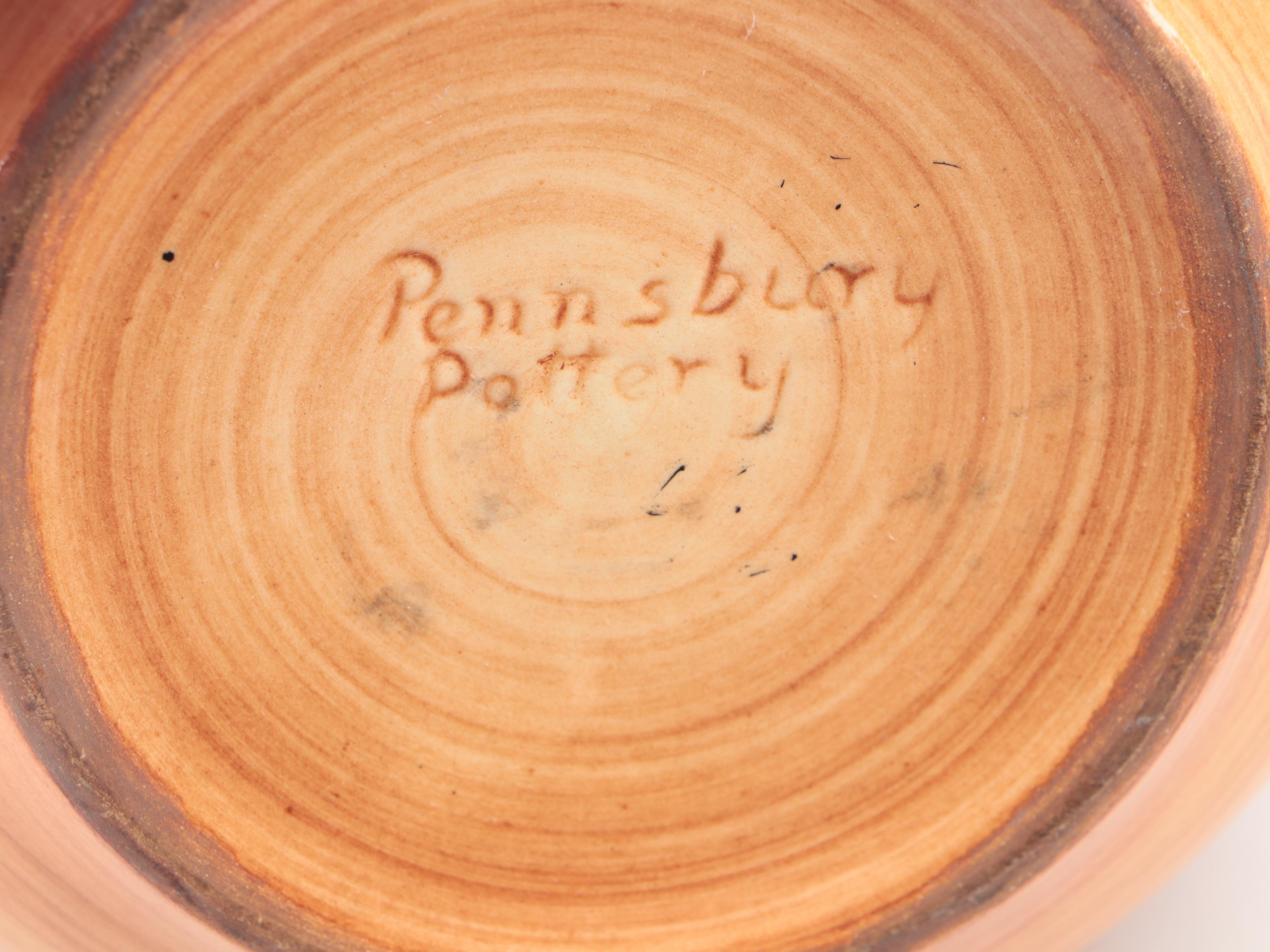 Pennsbury Pottery "Hex" Ceramic Plate and Casserole with Longaberger Baskets | EBTH