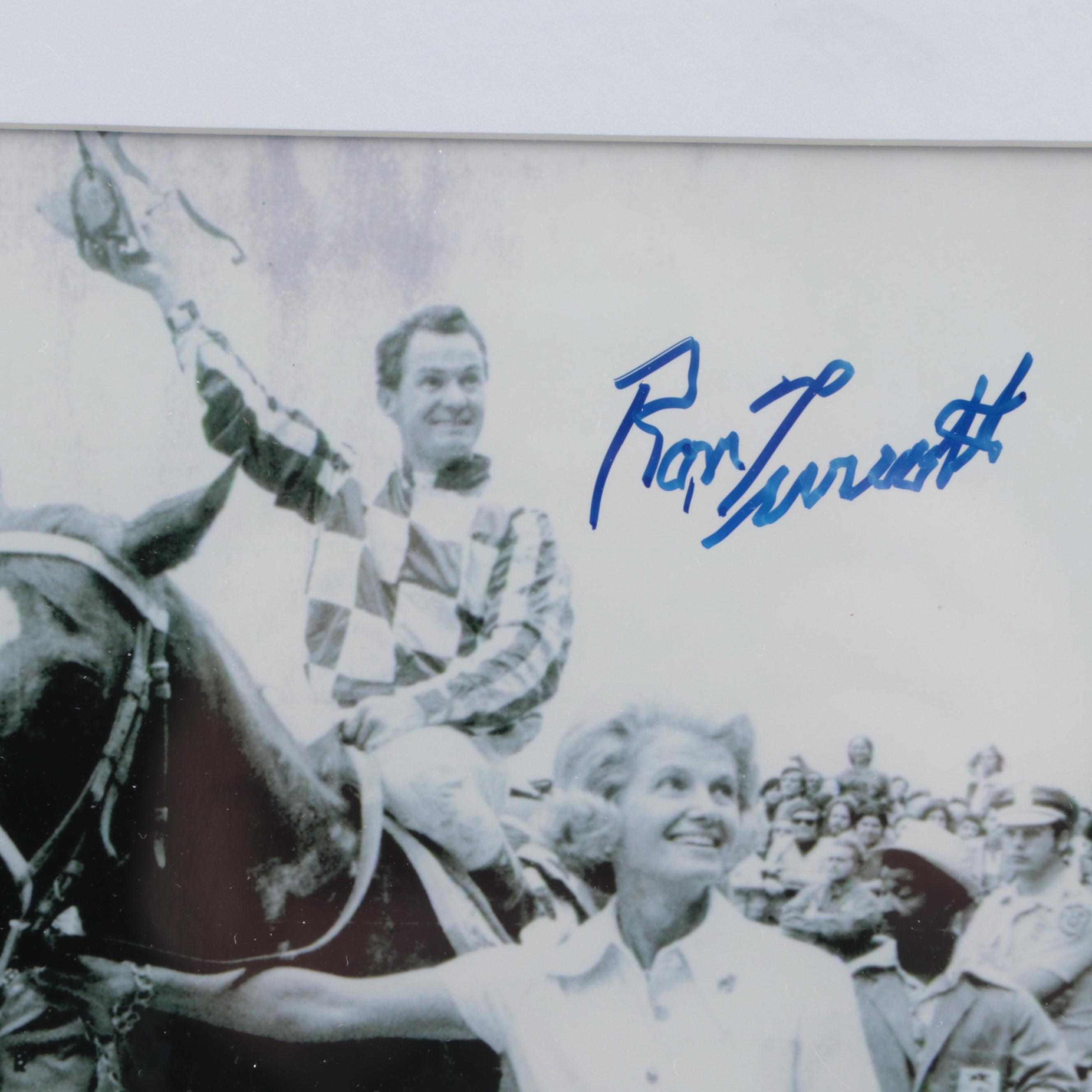 Ron Turcotte Signed Giclée Featuring Secretariat & Penny Chenery in ...