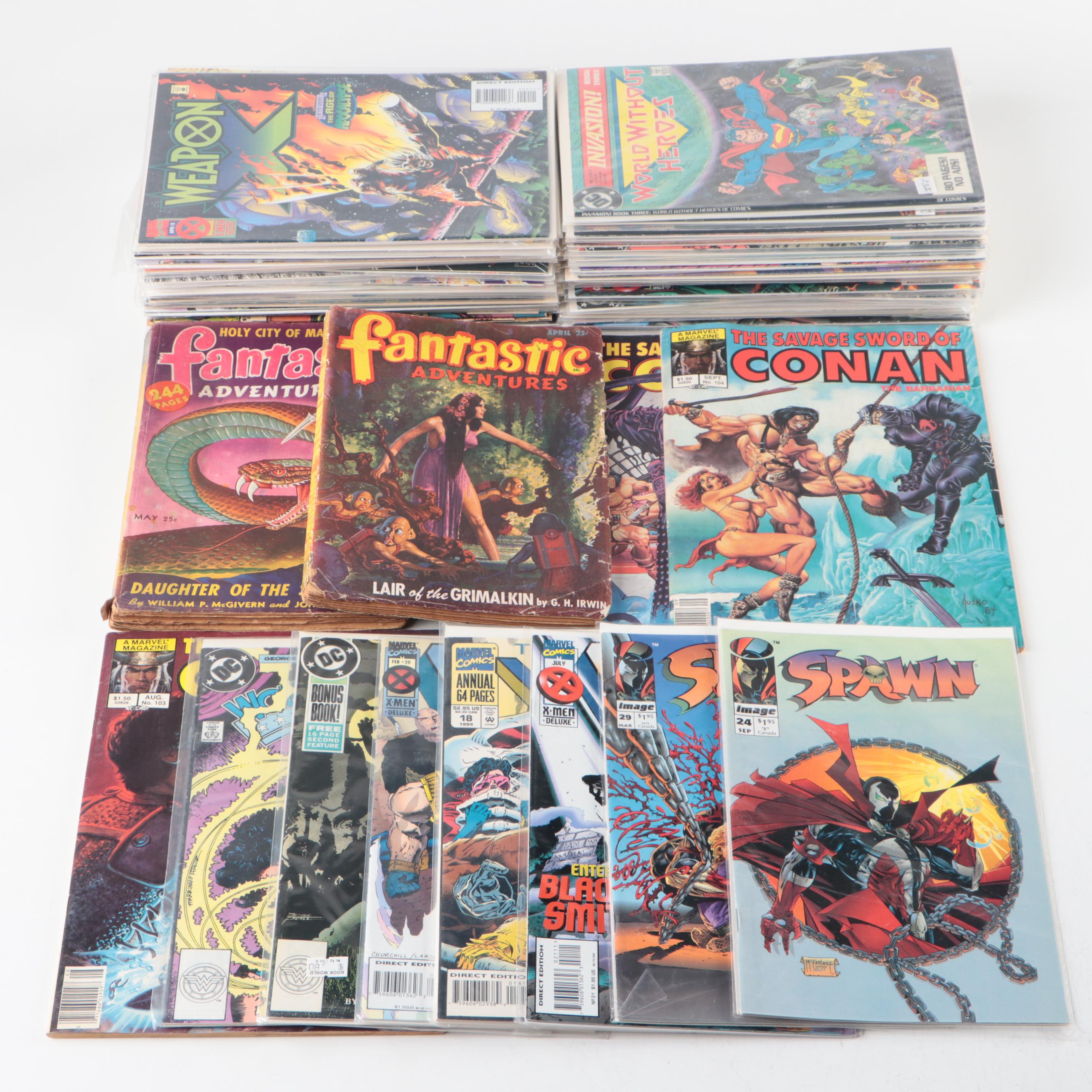 Golden–Modern Age Comic Books and Magazines Featuring "Fantastic ...