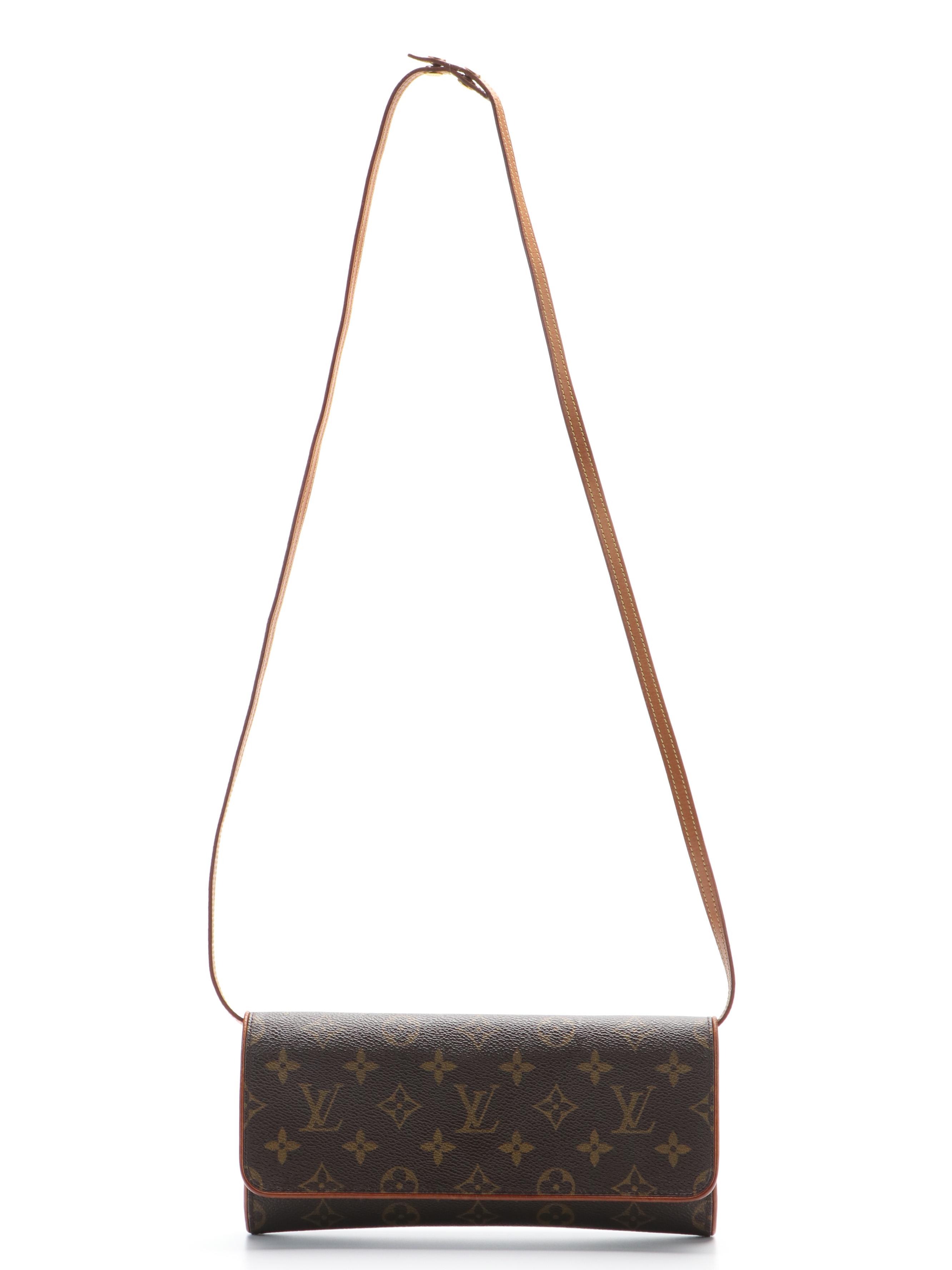 Louis Vuitton Monogram Pochette Twin GM Shoulder Bag | Everything But ...