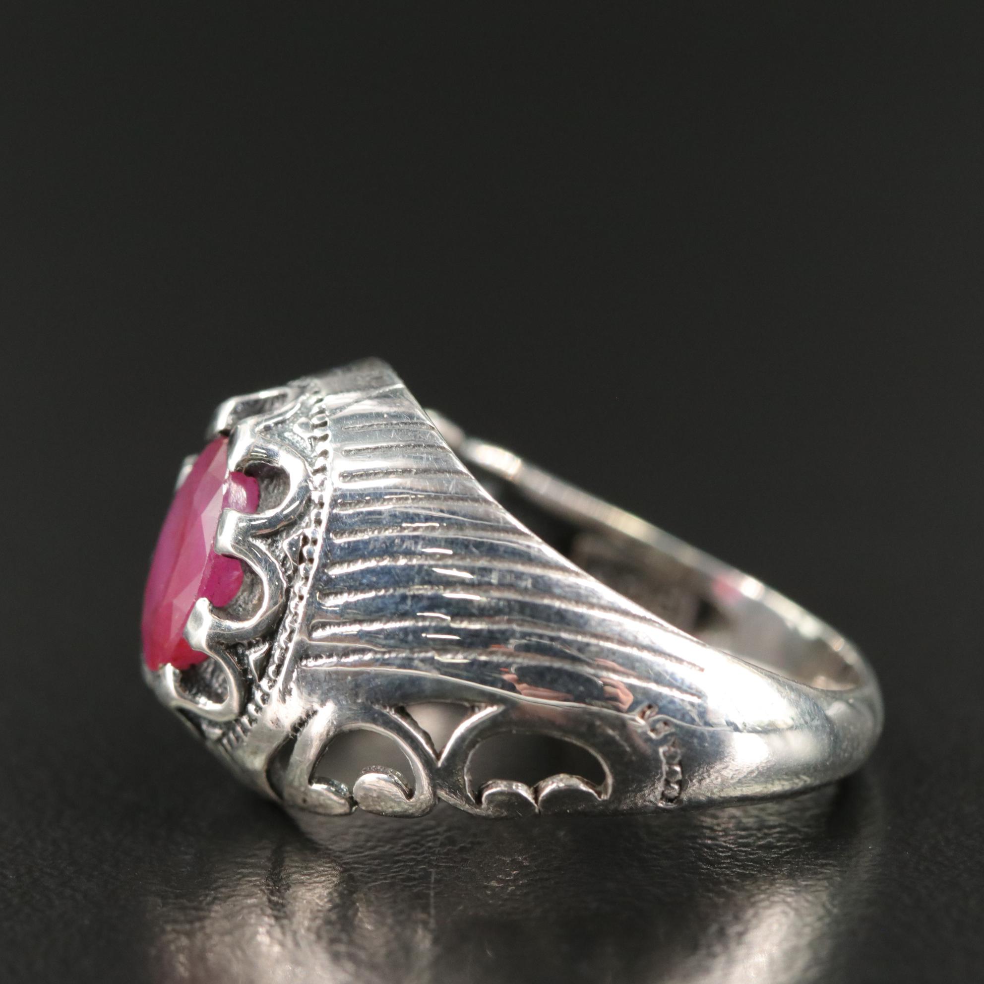 Sterling Ruby Ring | EBTH