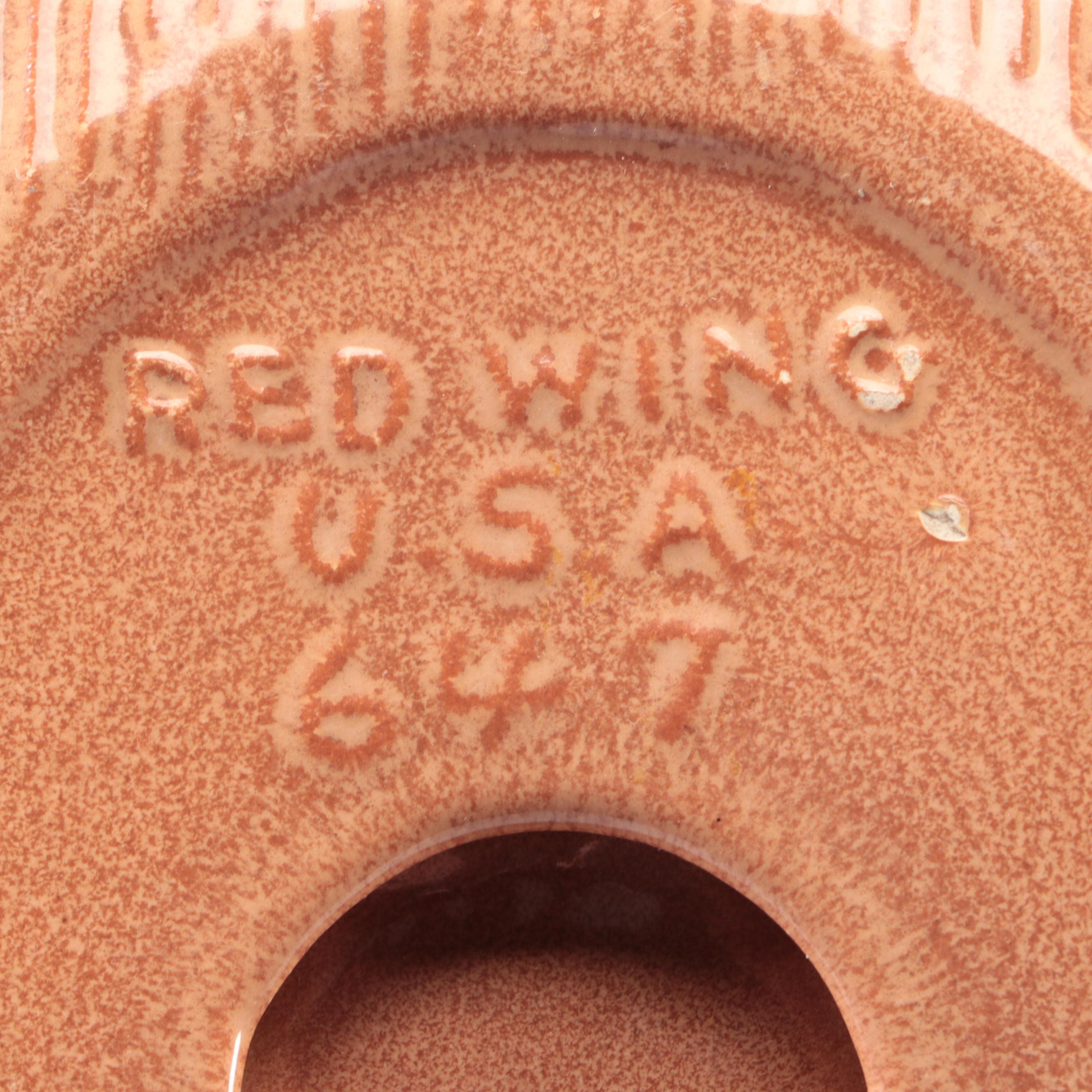 Red Wing Pottery Art Pottery Line Modernist Pitcher and Bowls | EBTH