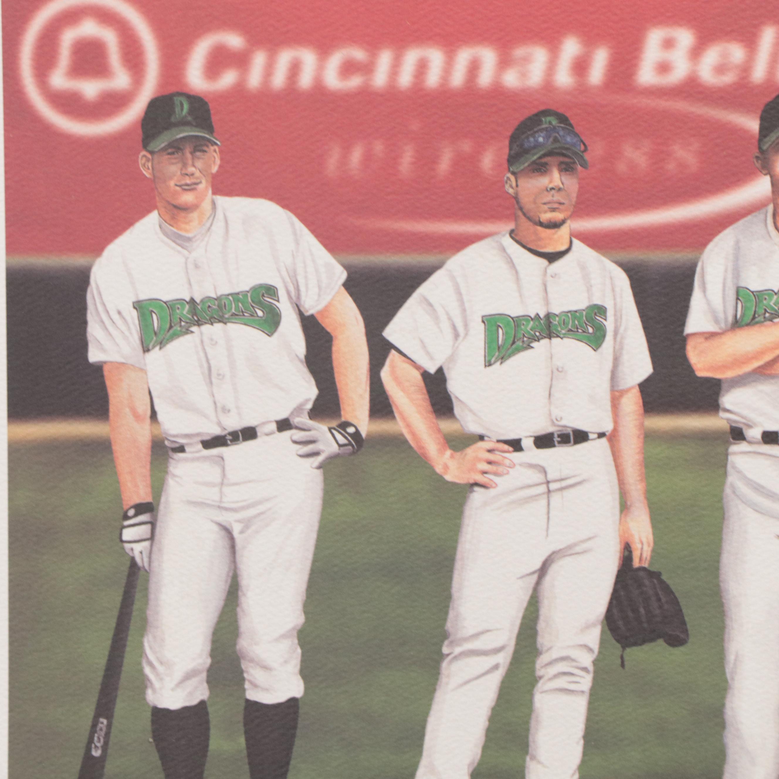 Austin Kearns, Adam Dunn, and More Signed Dayton Dragons Inaugural ...