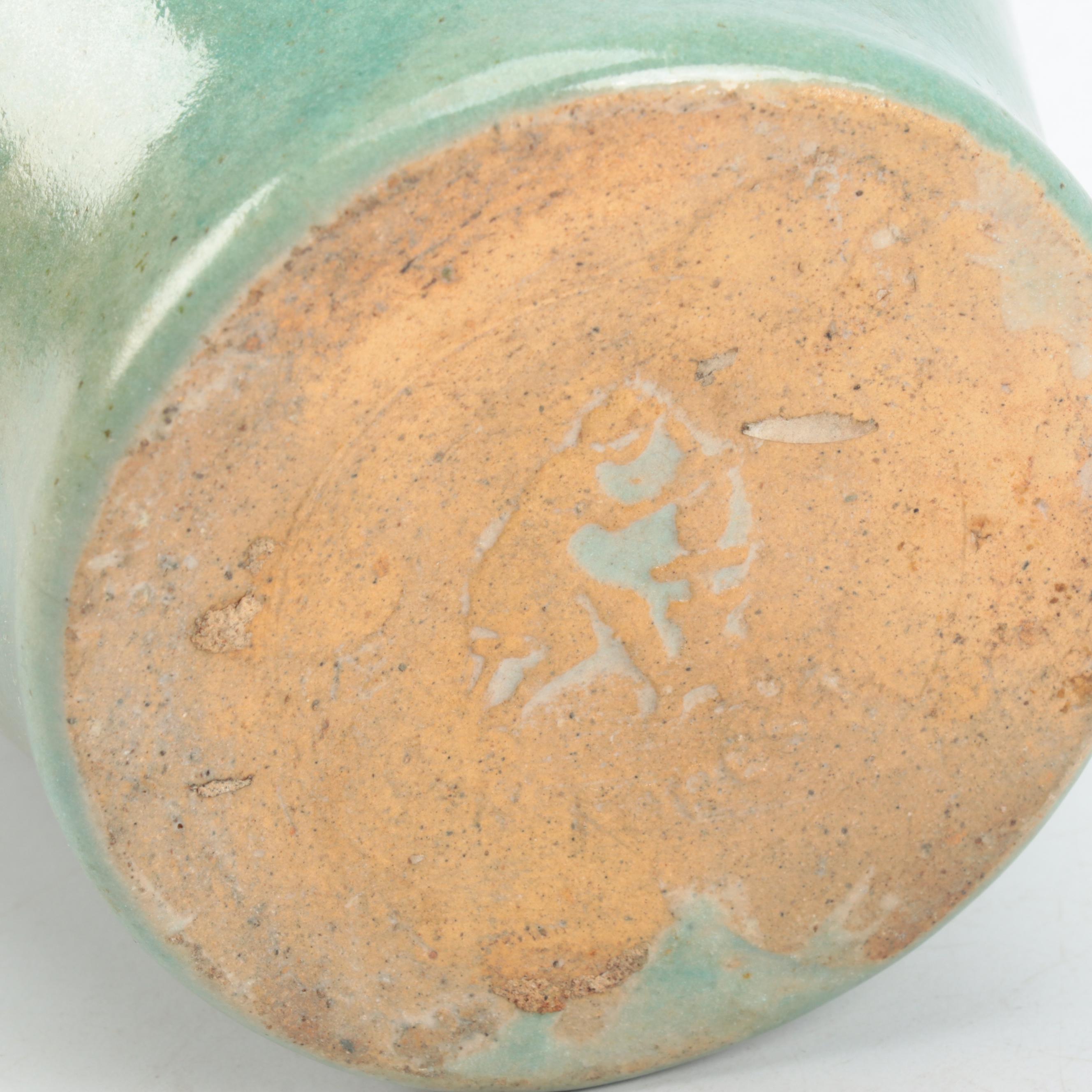 Pisgah Forest Pottery and Other Green Ceramic Vase, Early 20th Century ...