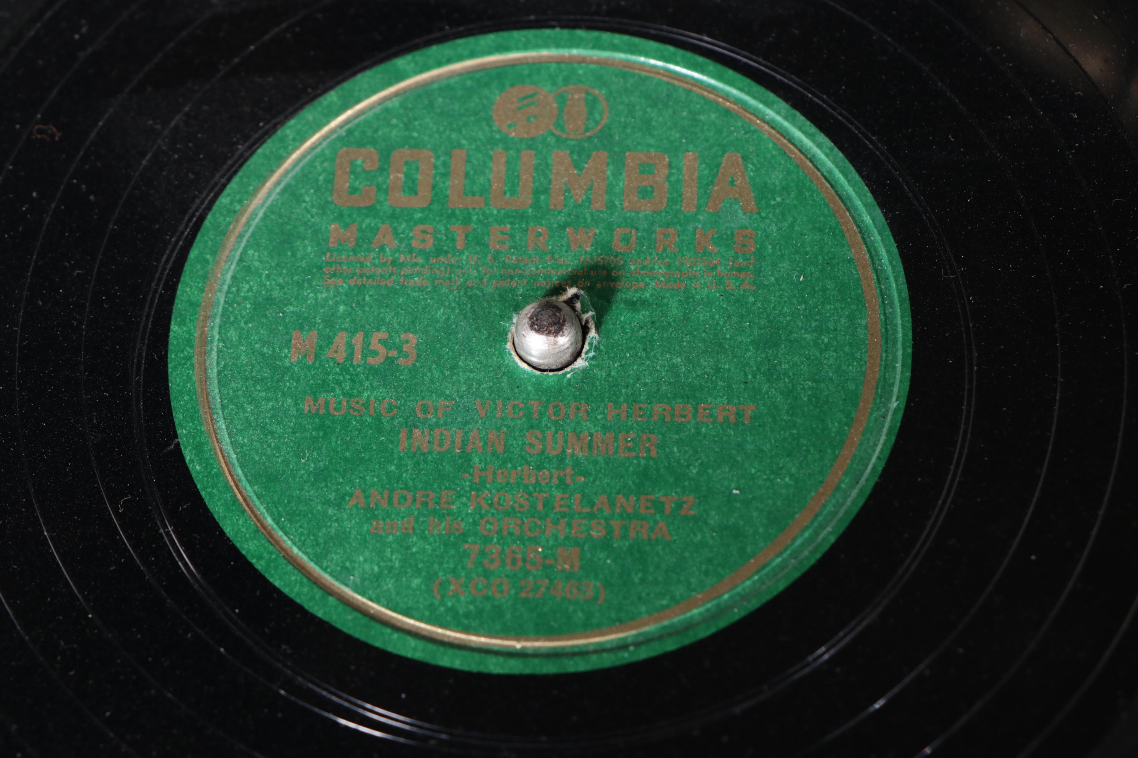 Art Deco Victrola Bel Canto Hand-Crank Turntable Cabinet, Early 20th ...