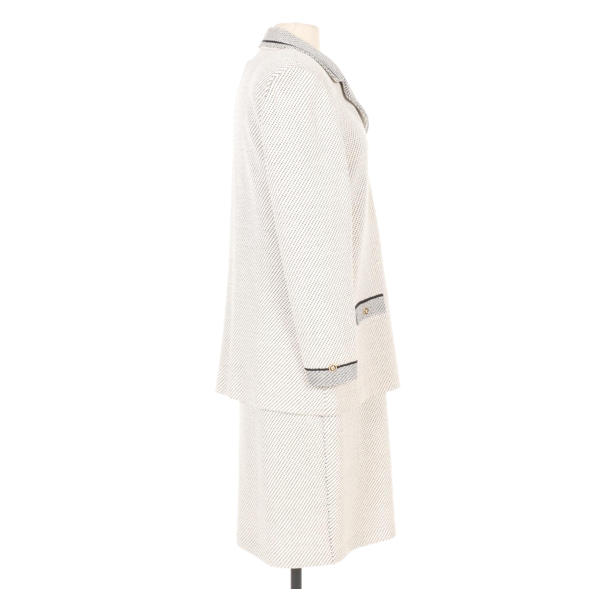 Knit St. John Collection By Marie Gray Suit Dress Features Contrast ...