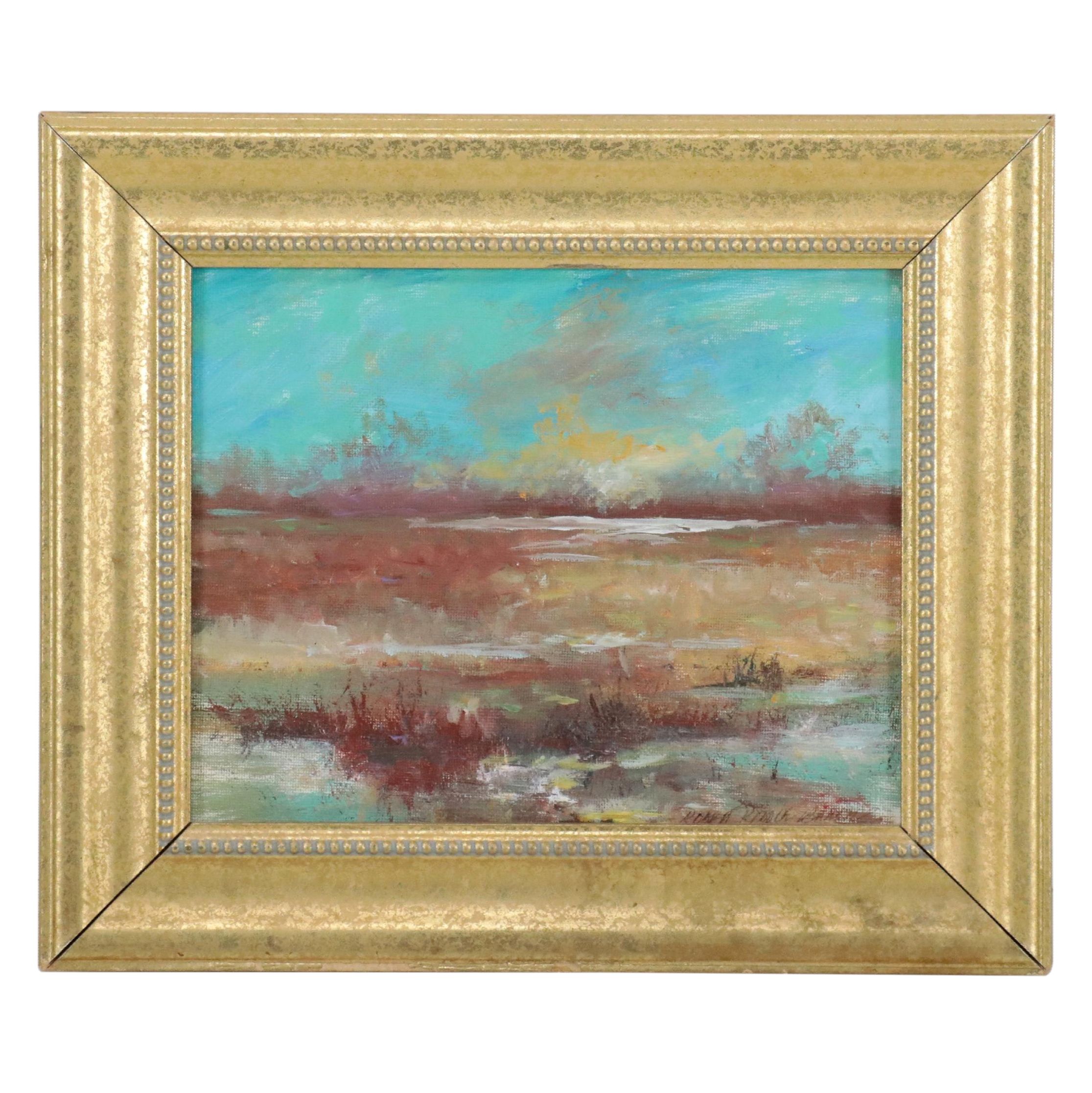 Robert Riddle Baker Acrylic Painting "Late in the Day," 2022 | EBTH