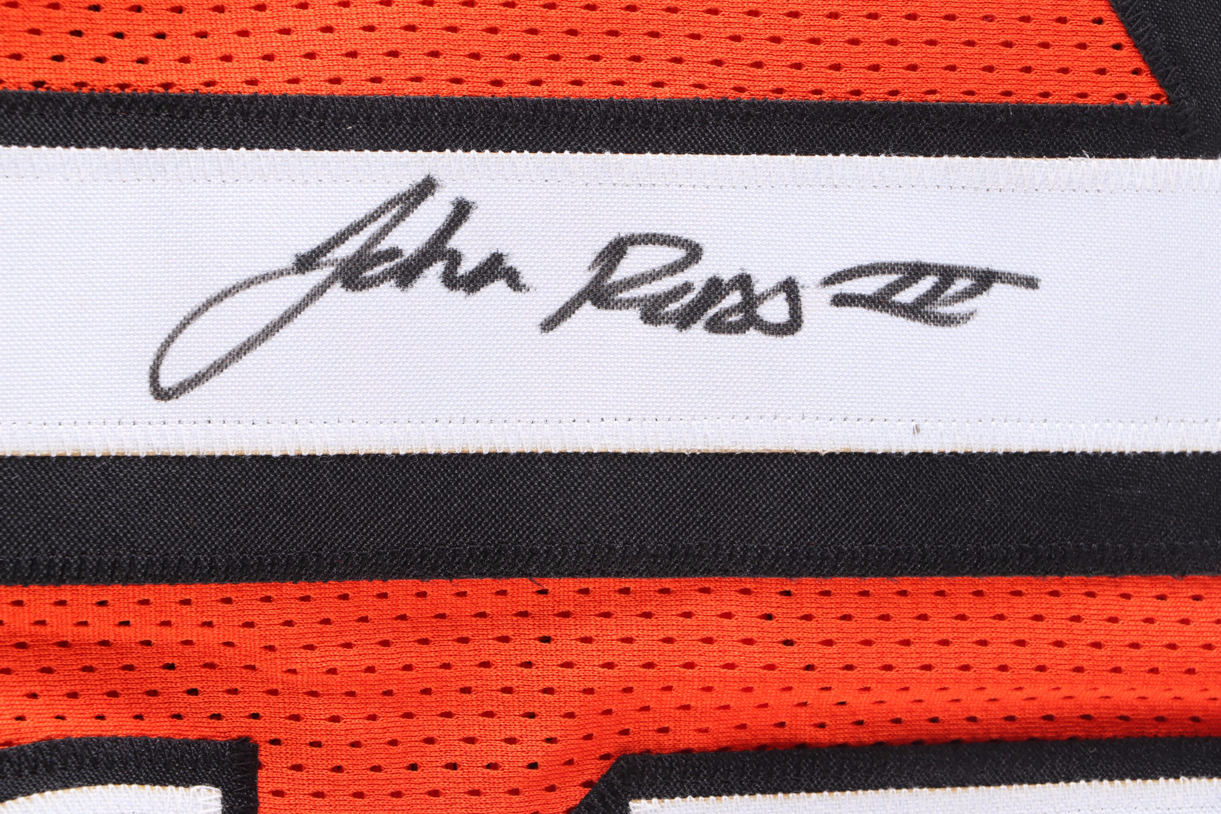 Reggie Bush and John Ross III Signed Jerseys with NFL Football Trading ...