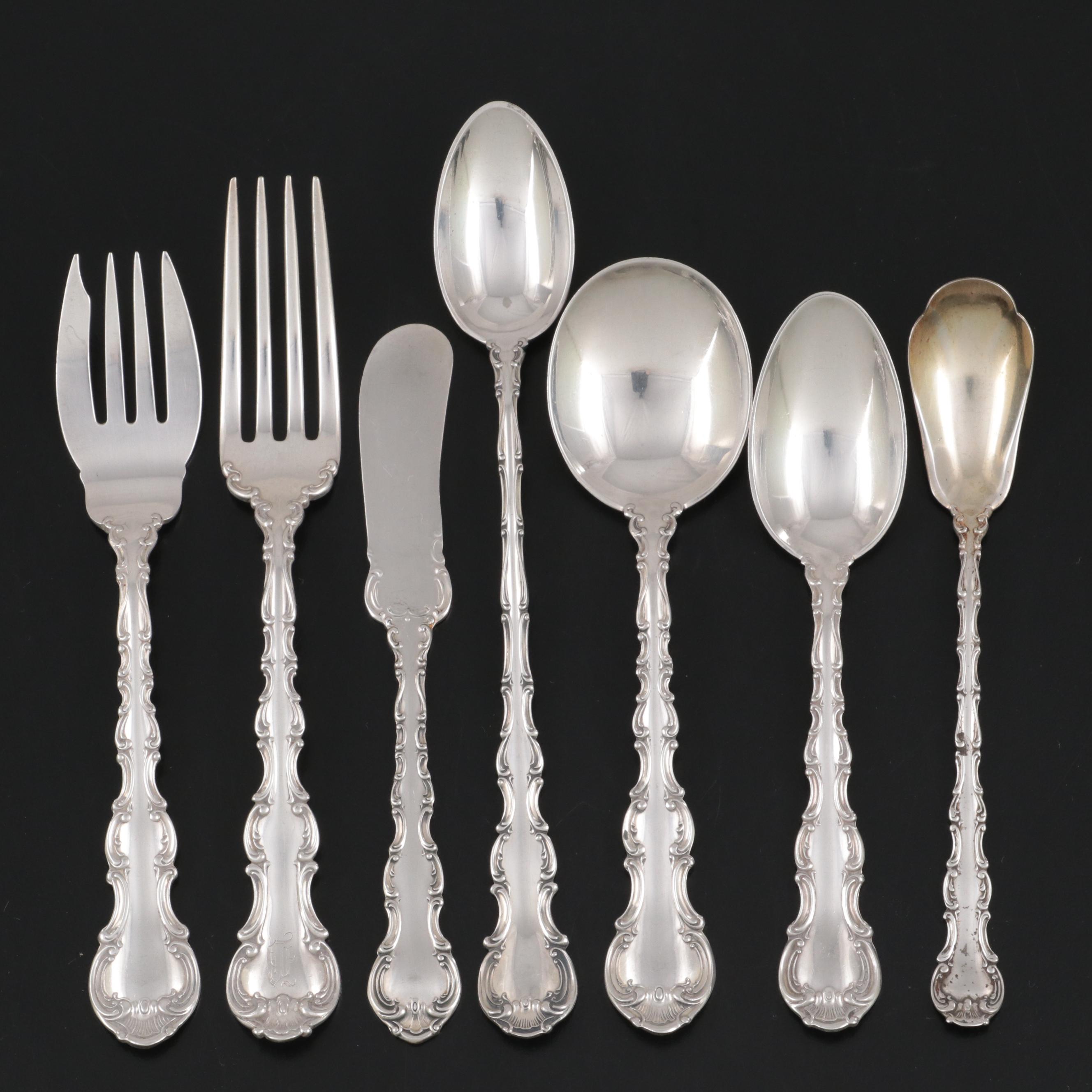 Gorham "Strasbourg" Sterling Silver Flatware, Late 19th Century ...