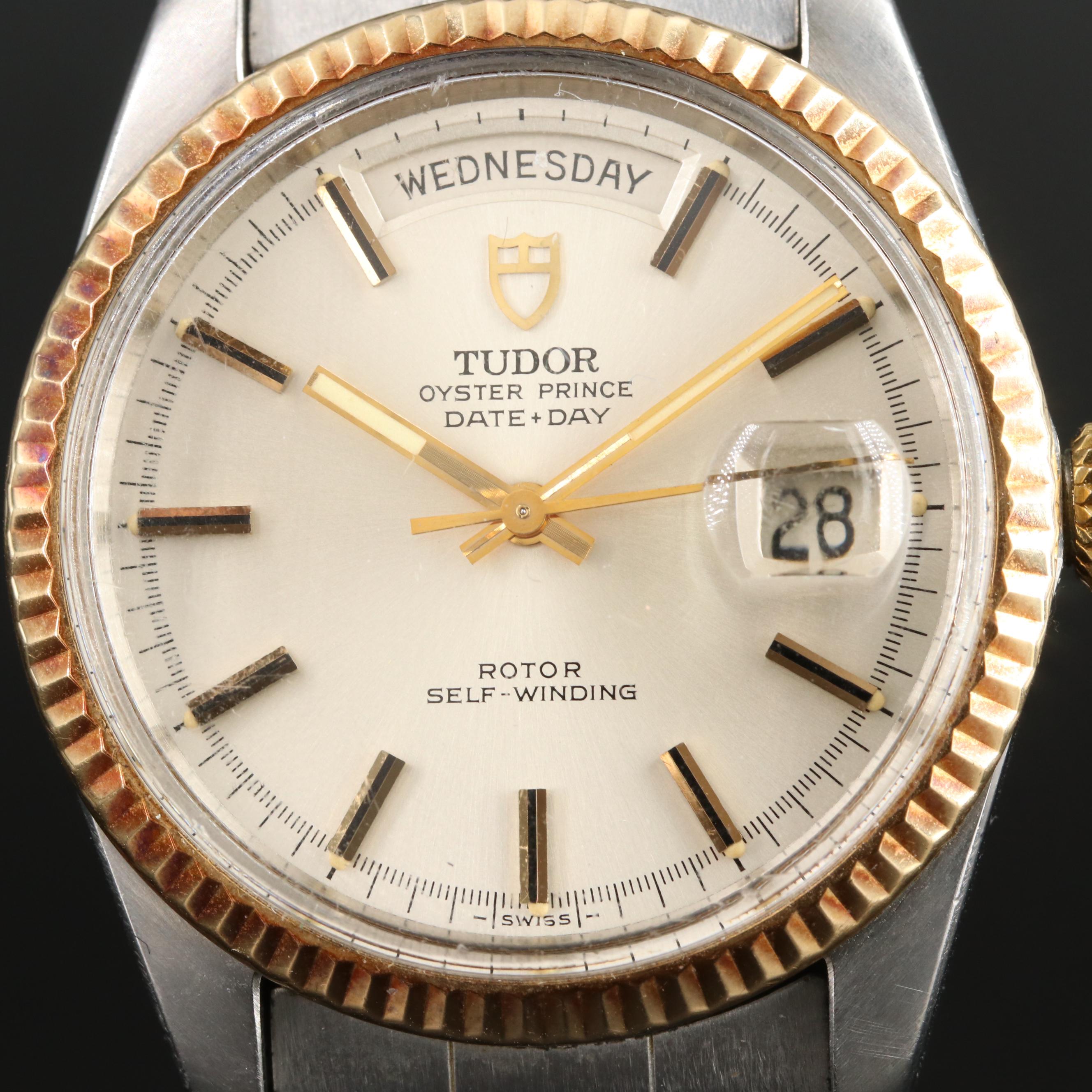 1970 Tudor Oyster Prince Day-Date Wristwatch | EBTH