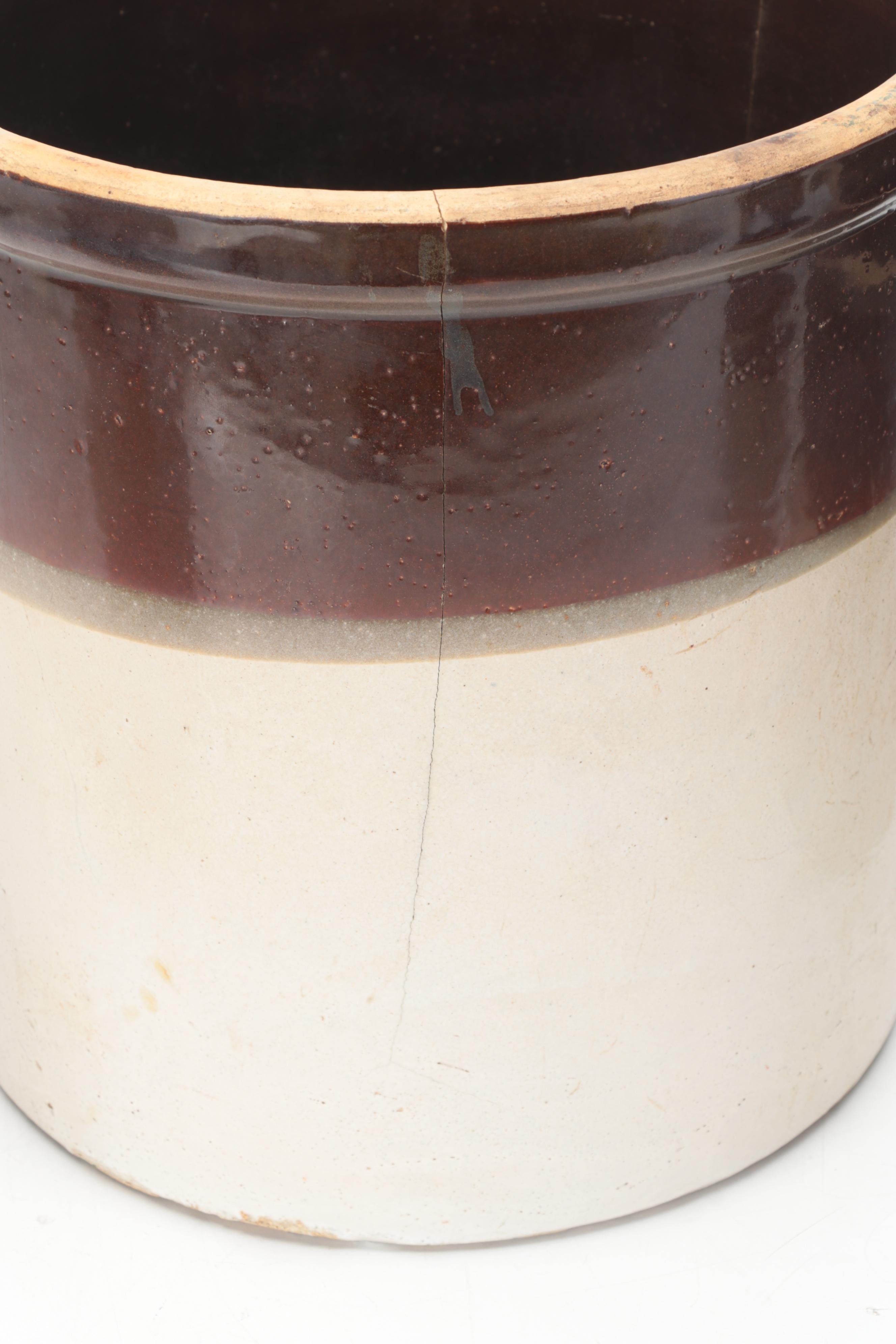 Burley and Winter Pottery with Other Stoneware Crock and Jugs | EBTH