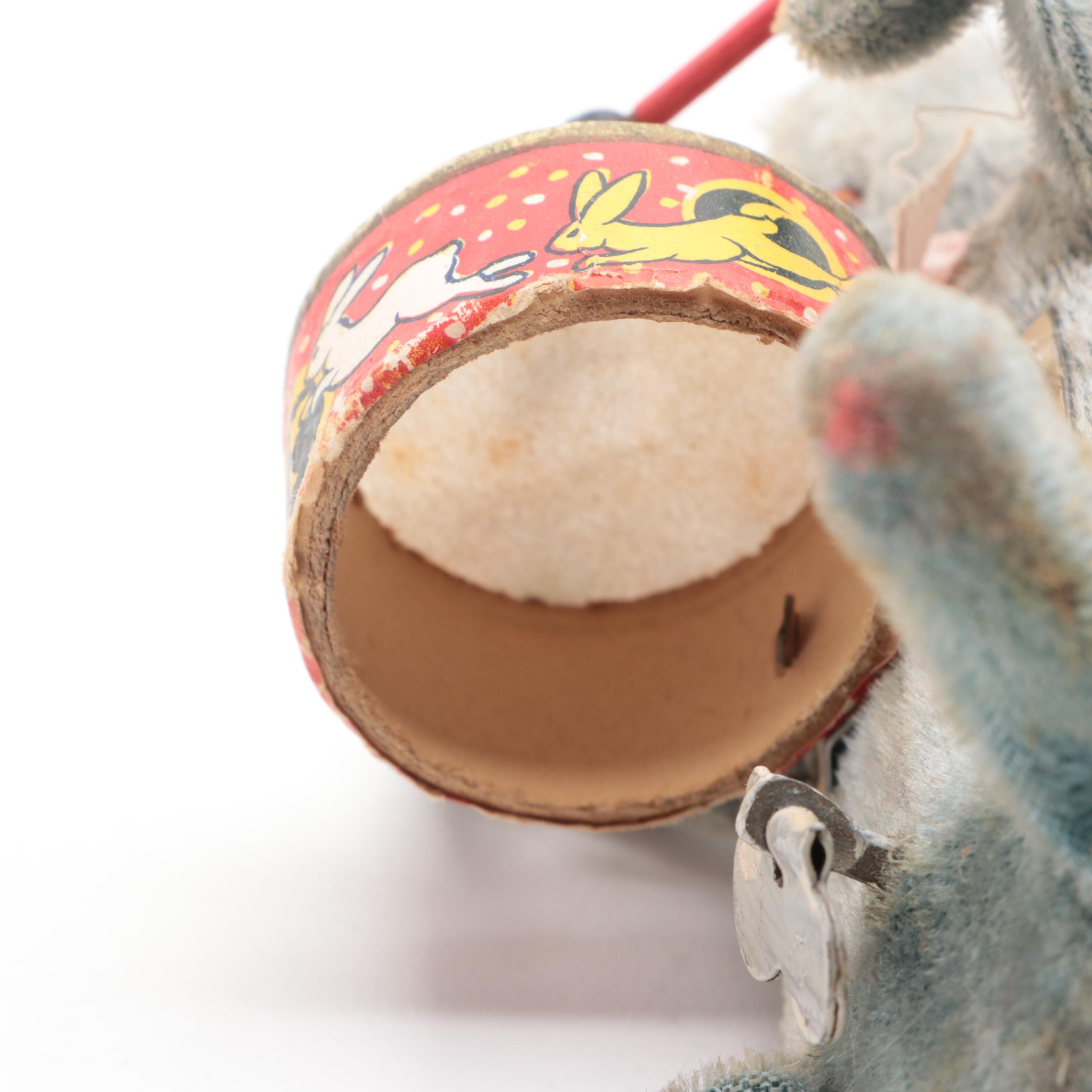 Alps Wind-up Rabbit Toy with Other Bear Wind-Up, Mid-20th Century ...