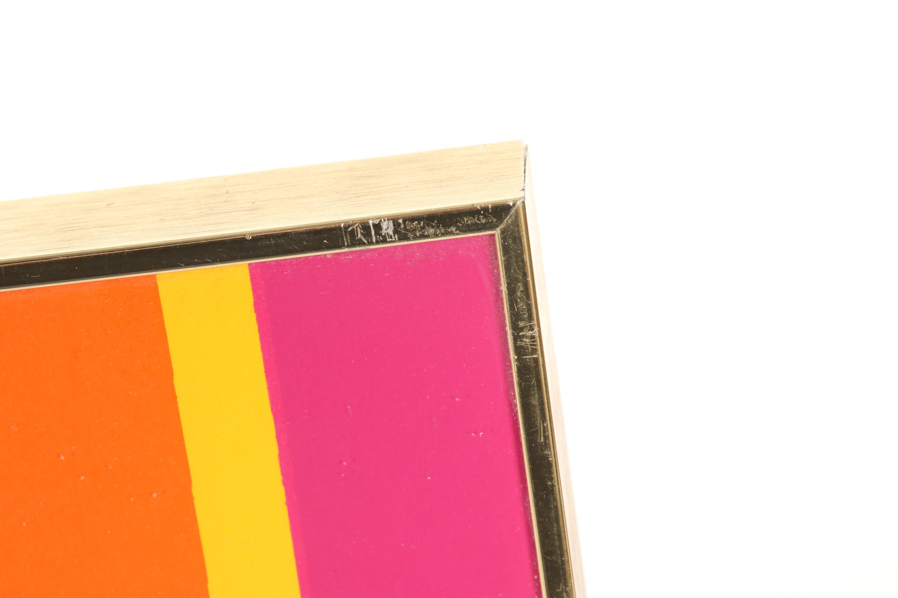 Mid Century Modern Michael Cobb Screenprints "Sextet" | Everything But ...