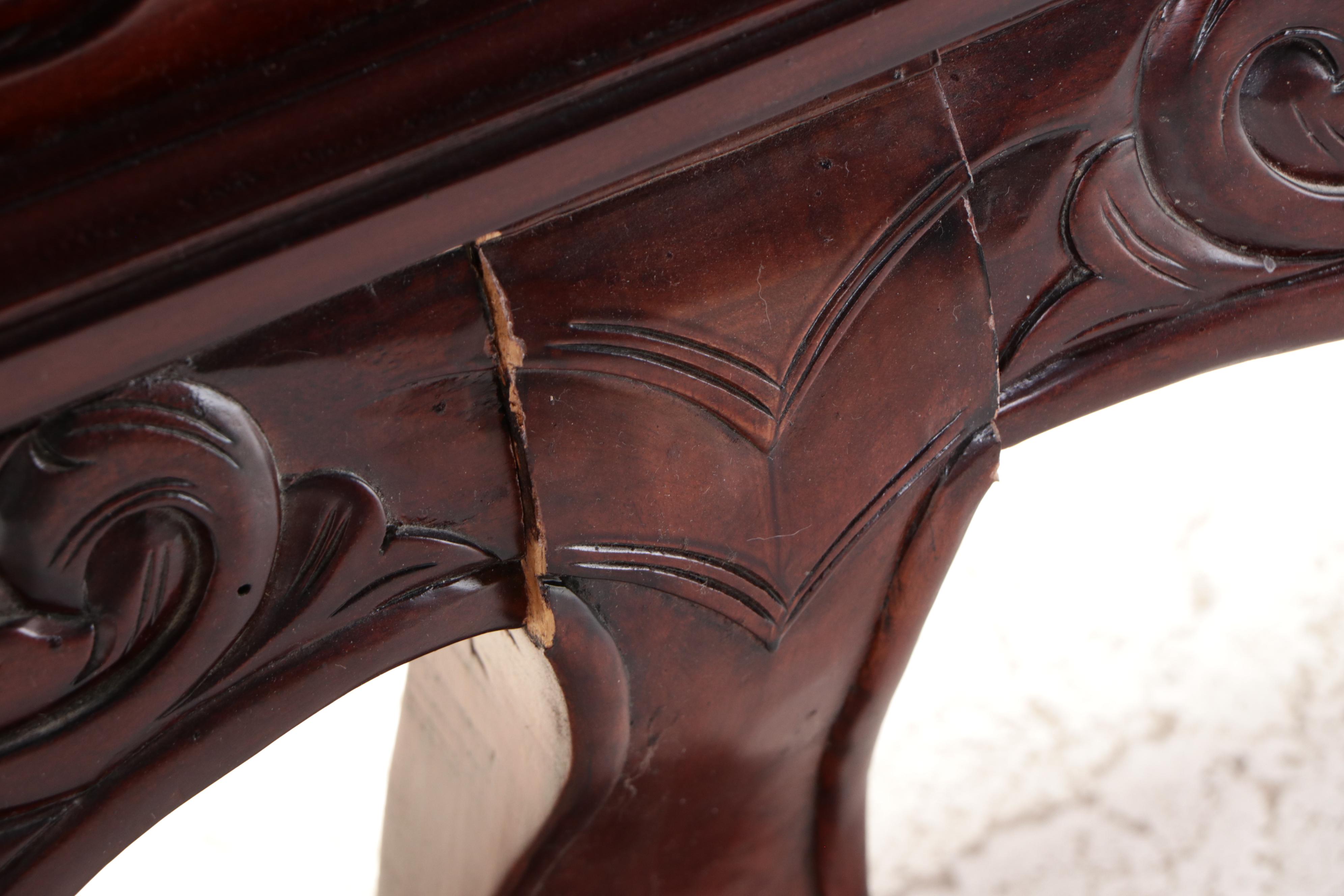 Rococo Style Carved East Asian Hardwood China Cabinet | EBTH