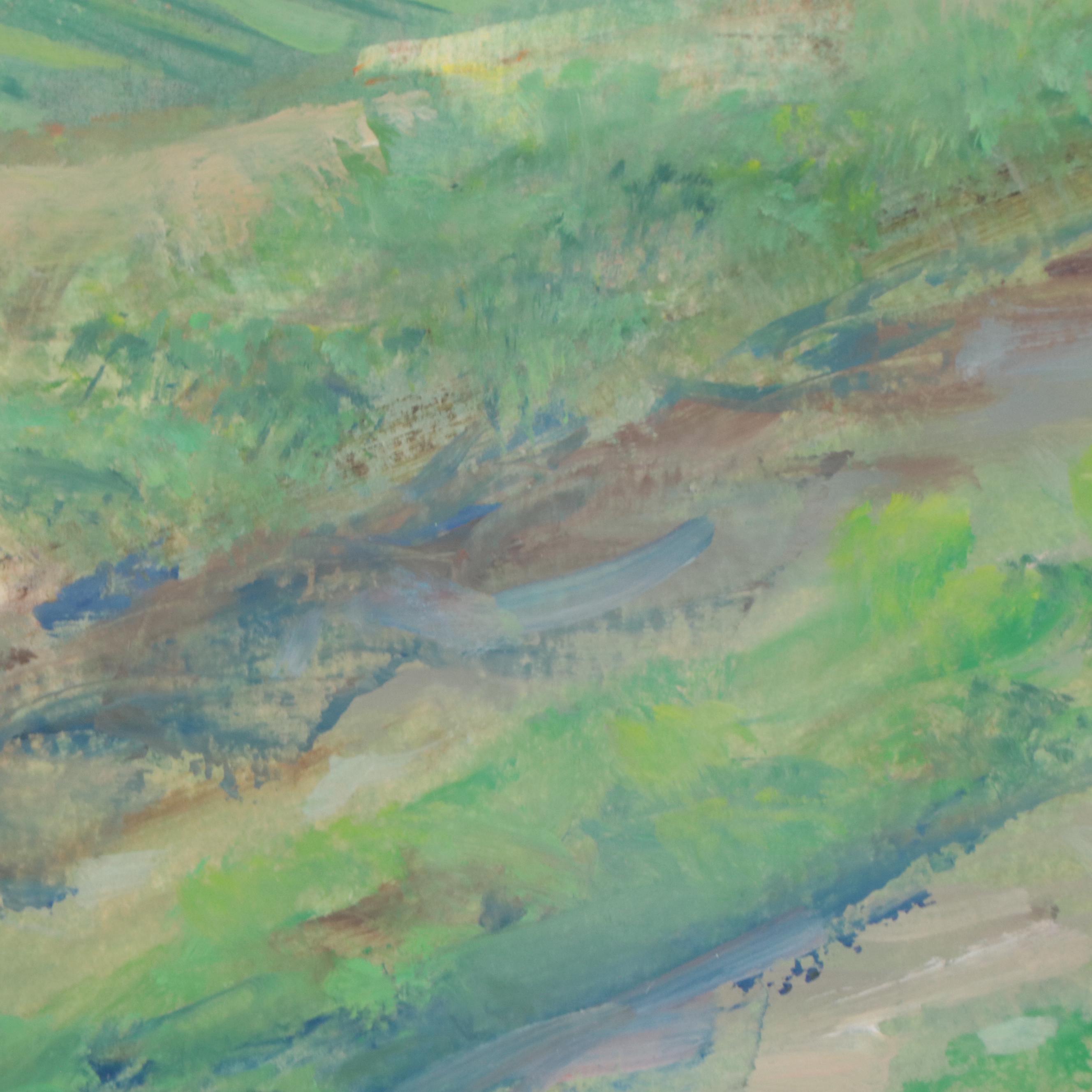 Cole Carothers Landscape Oil Paintings Including "Blue Hills" | EBTH