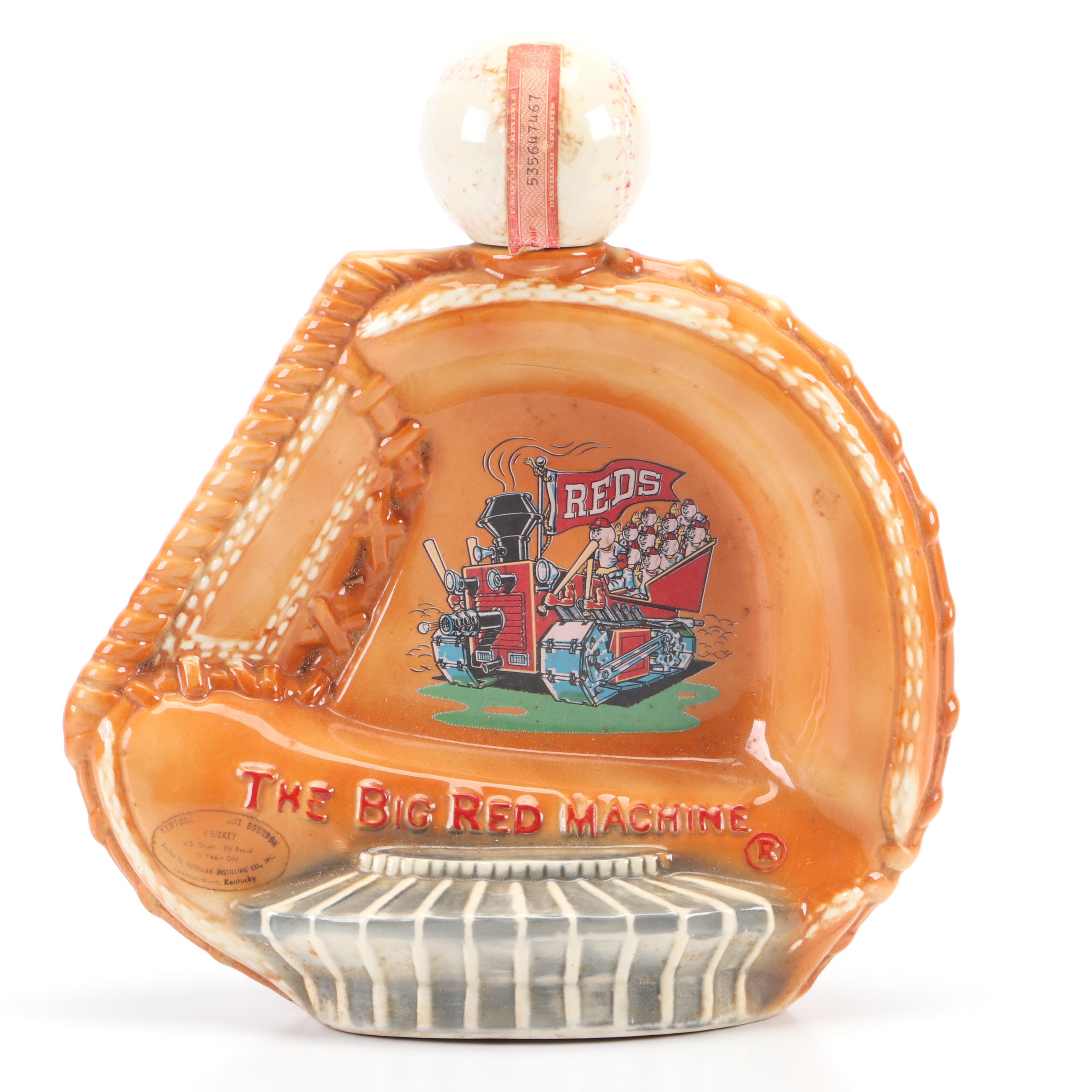 Vintage Cincinnati Reds "The Big Red Machine" Decanter with Baseball ...