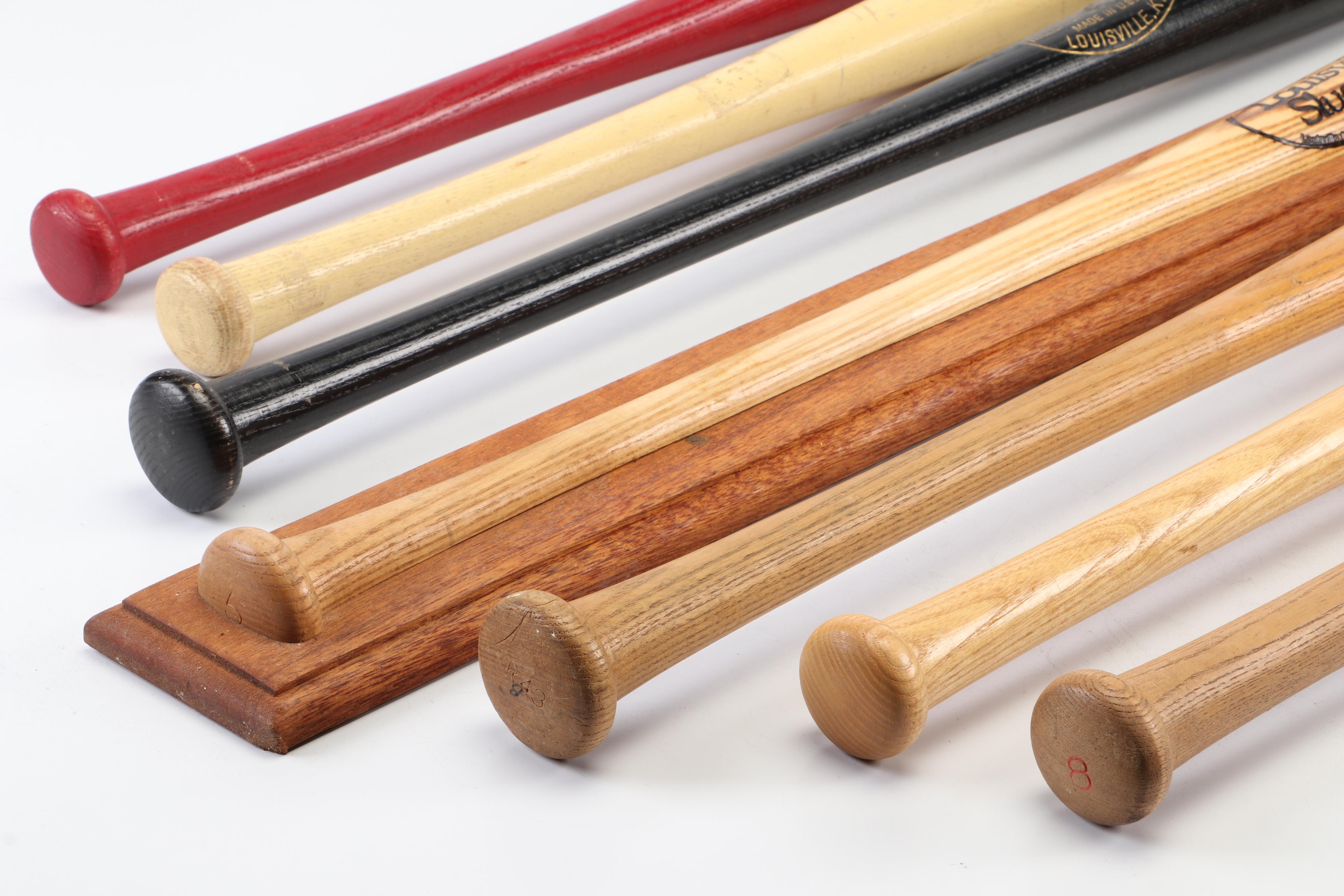 Johnny Bench Signature Model Hillerich & Bradsby Wooden Baseball Bats ...