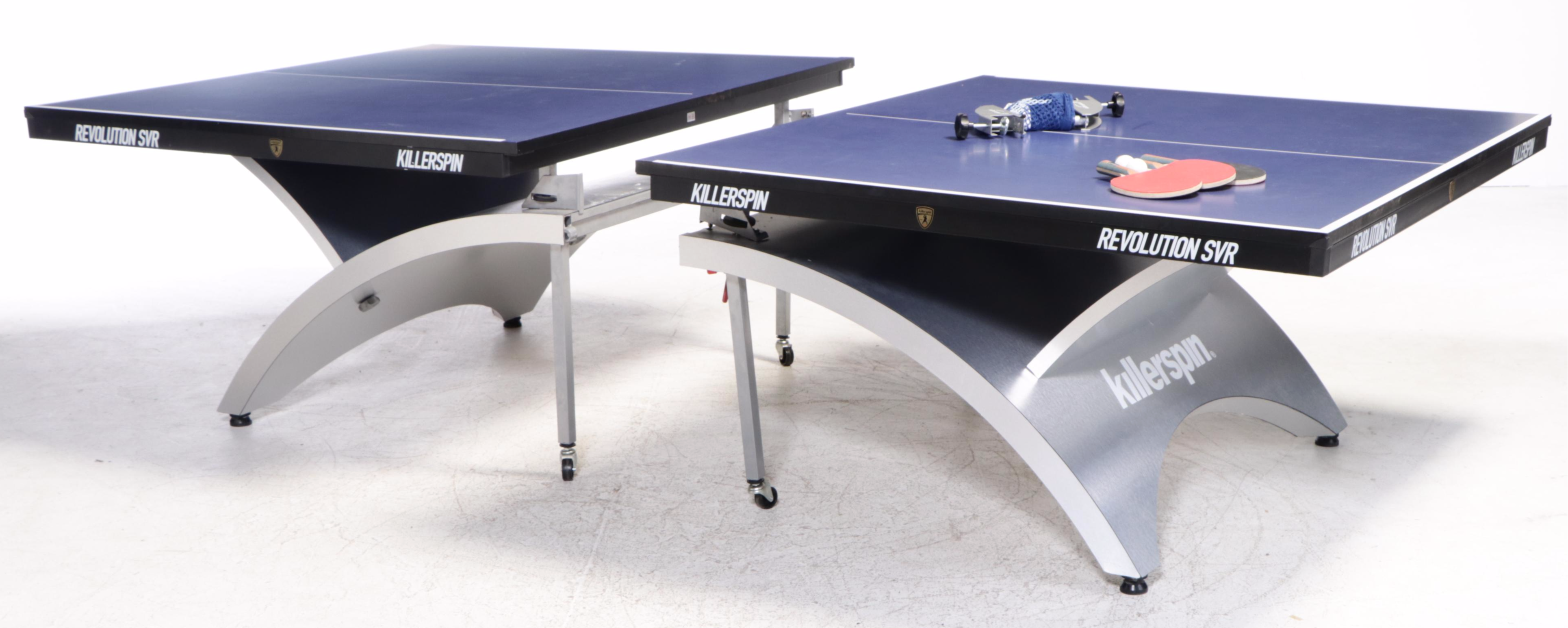 Killerspin Revolution SVR Ping-Pong Table With Net, Paddles and Balls | Everything But The House
