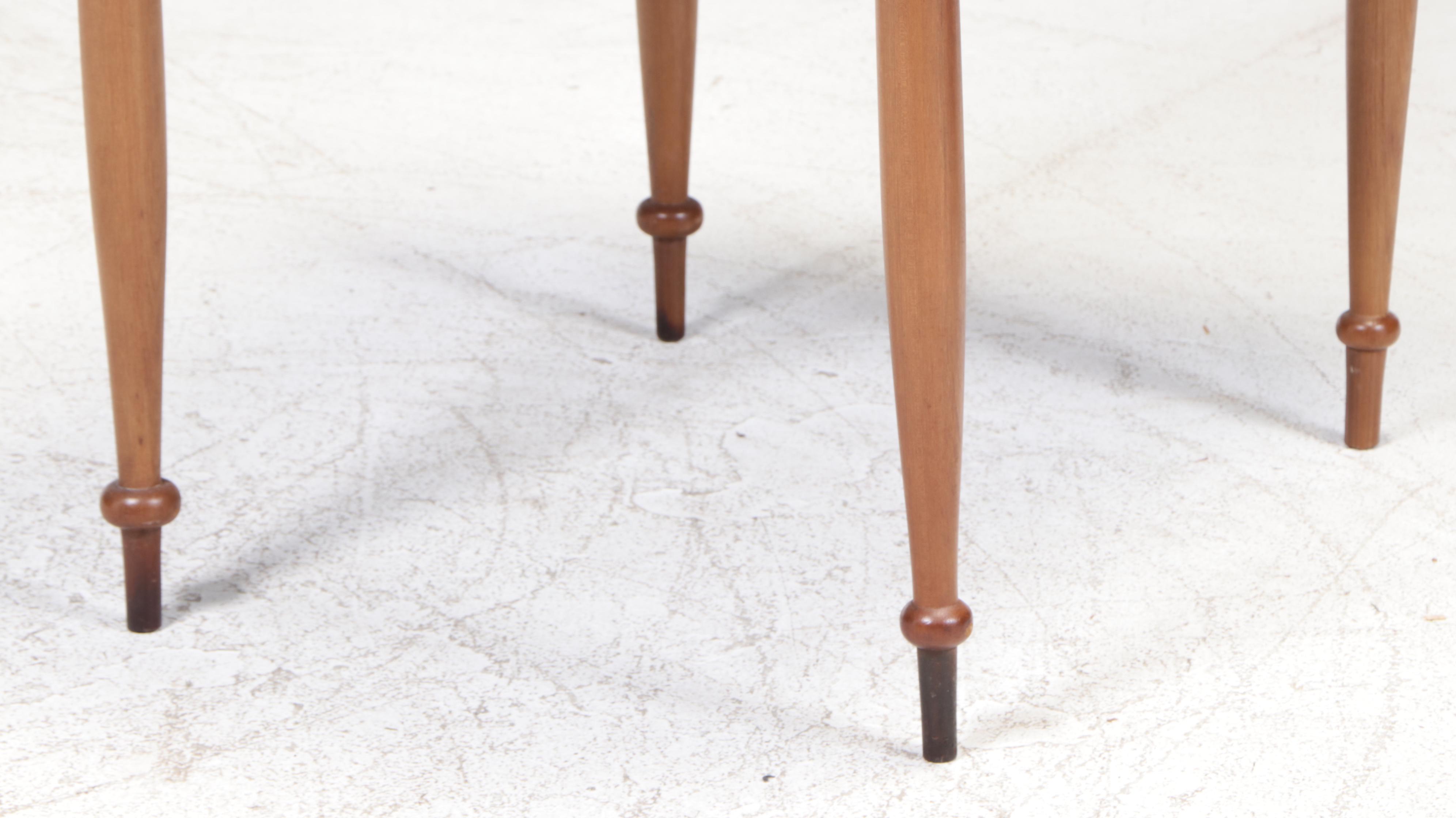 American Primitive Poplar Work Table, 19th Century | EBTH