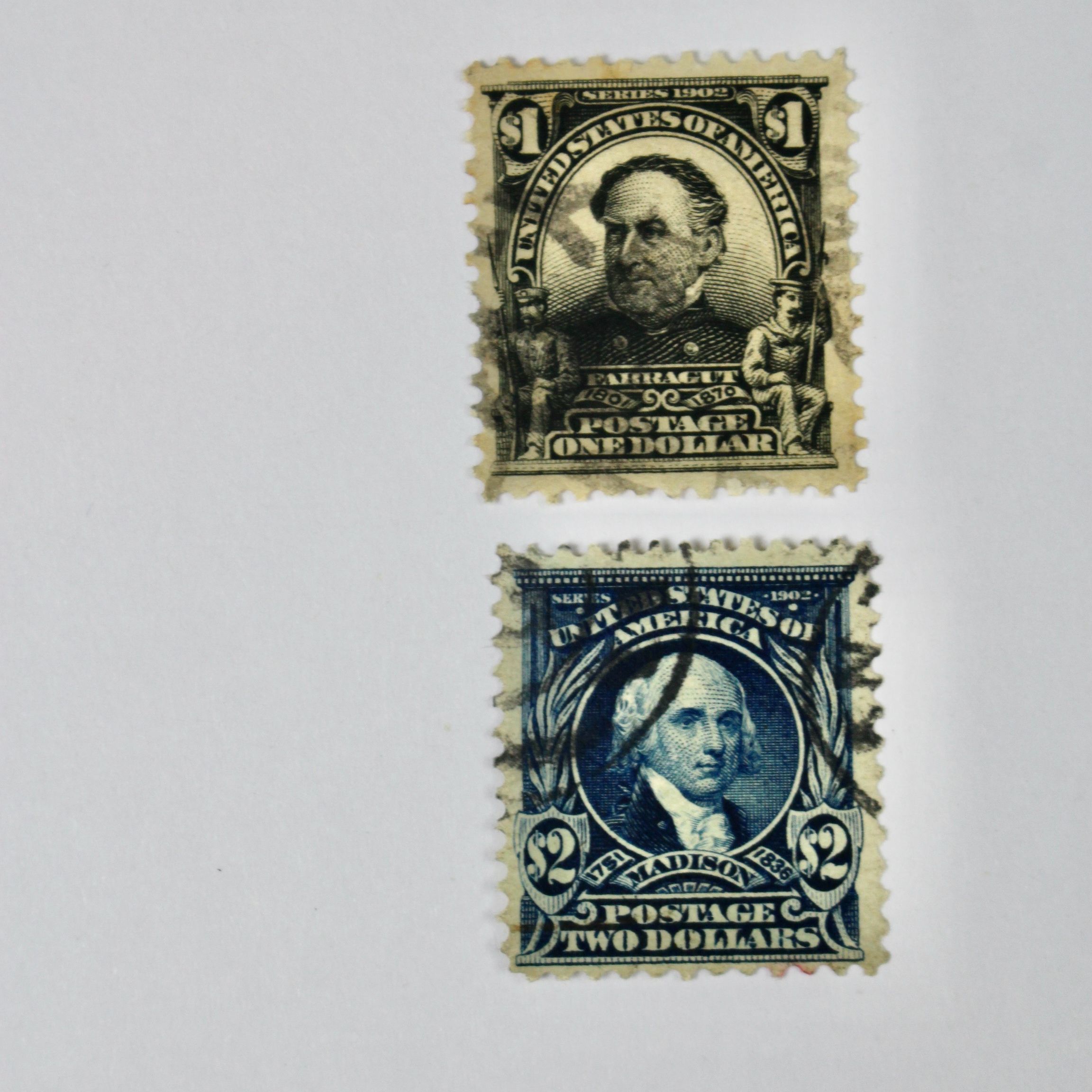 Two U.S. Postage Stamps, 1902-03 Scott #'s 311 and 312 | EBTH