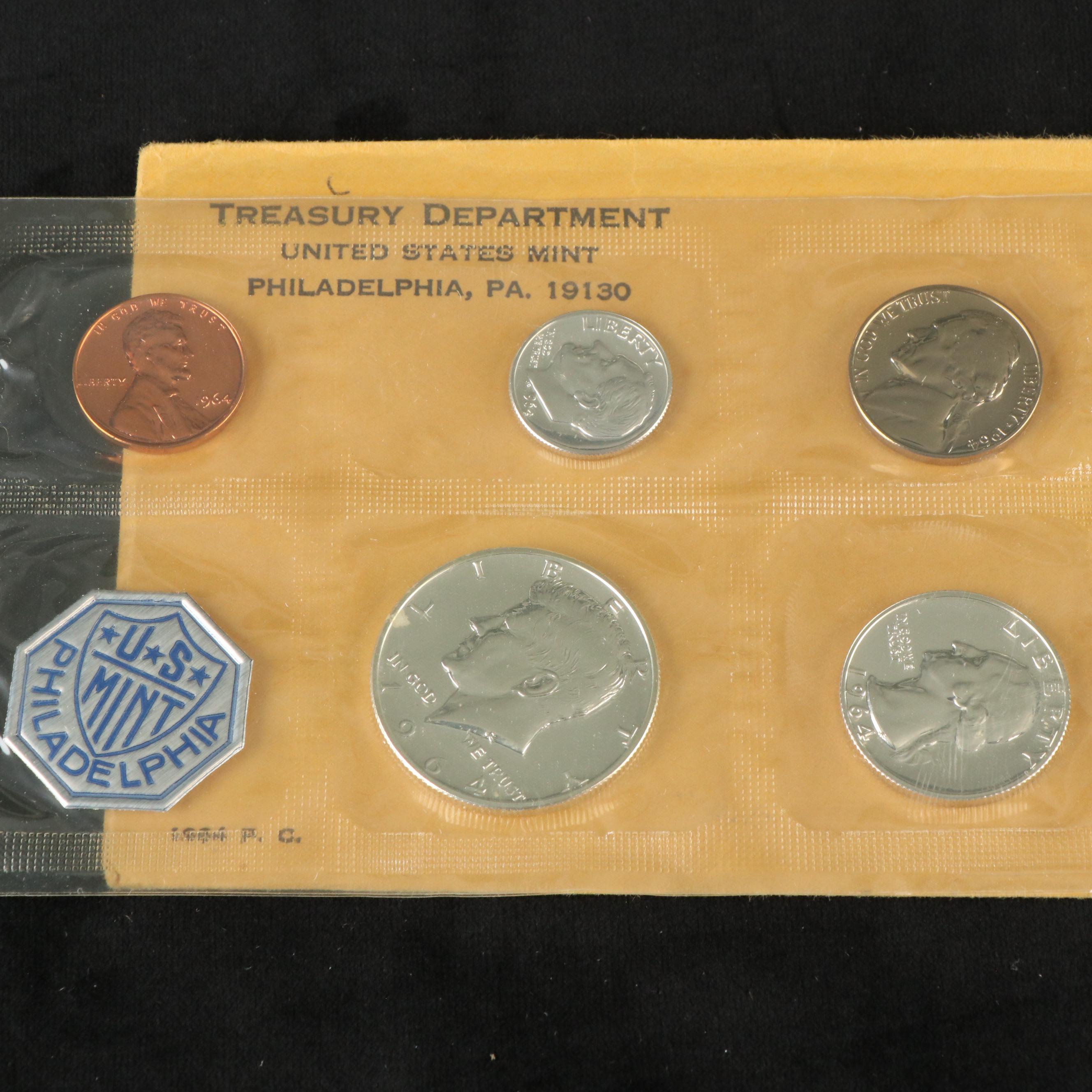 Ninety-Three U.S. Mint Silver Proof Sets and Proof Sets, 1960 to 2020 ...