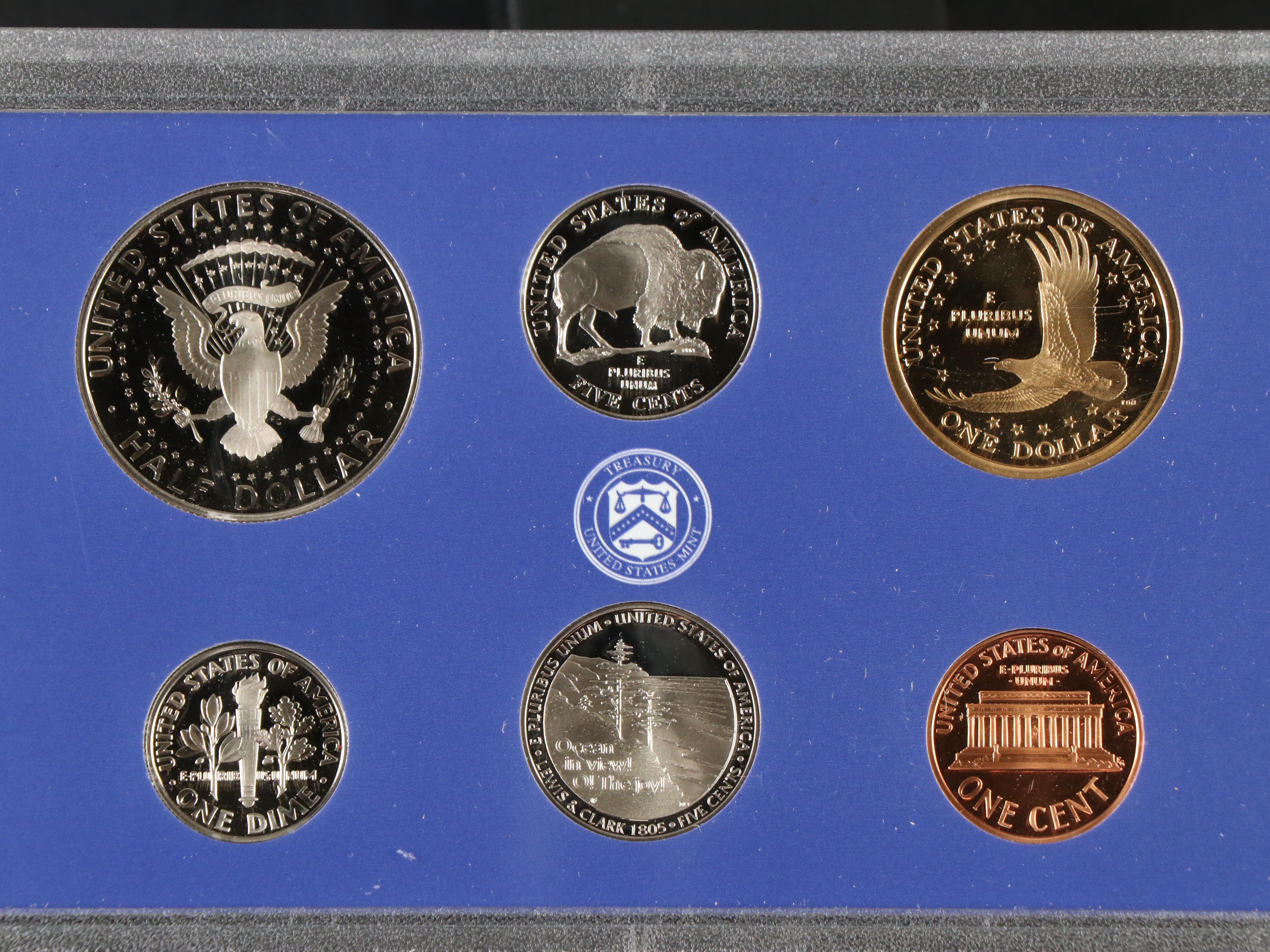 Ninety-Three U.S. Mint Silver Proof Sets and Proof Sets, 1960 to 2020 ...