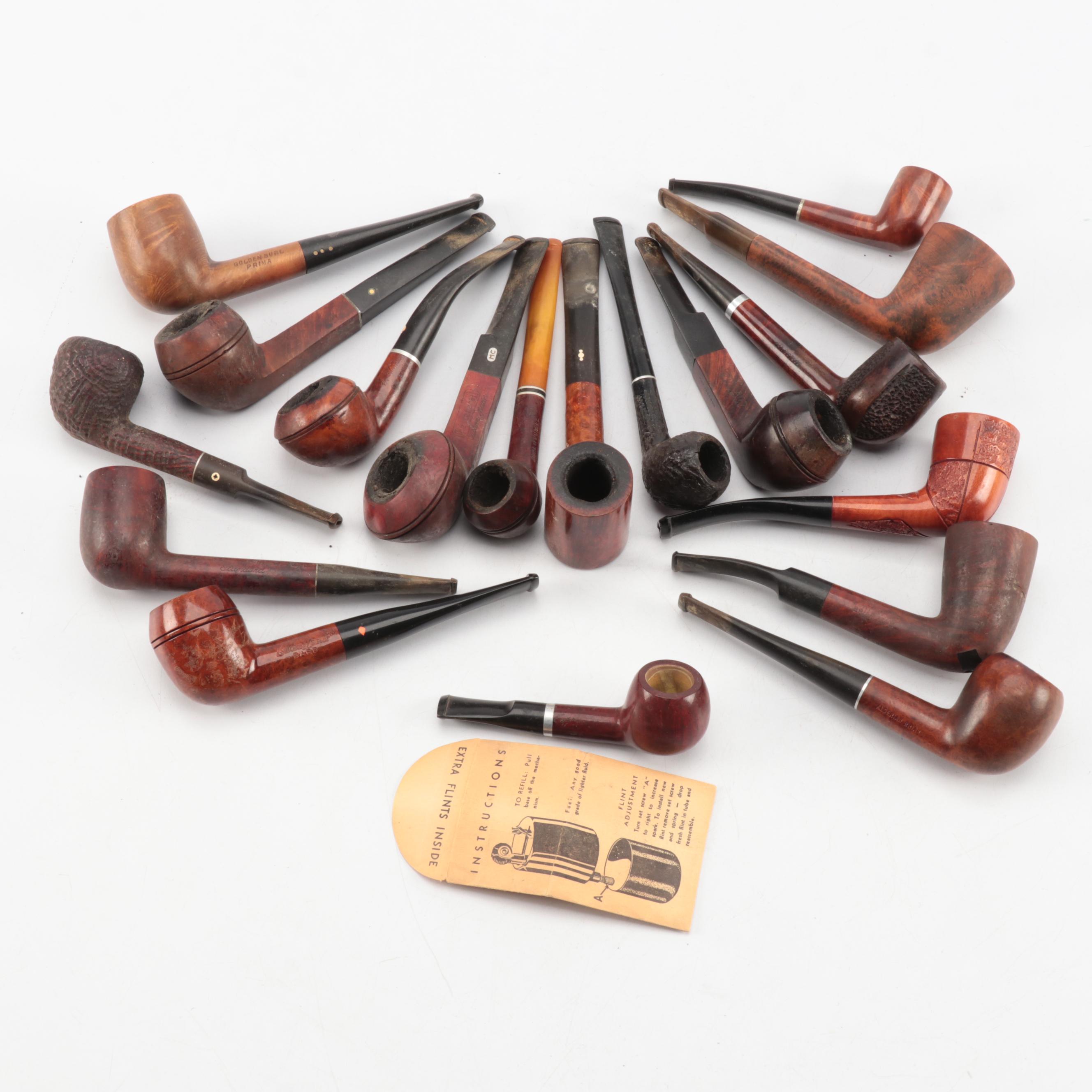 Briar, Burl Wood and Other Tobacco Pipes | EBTH