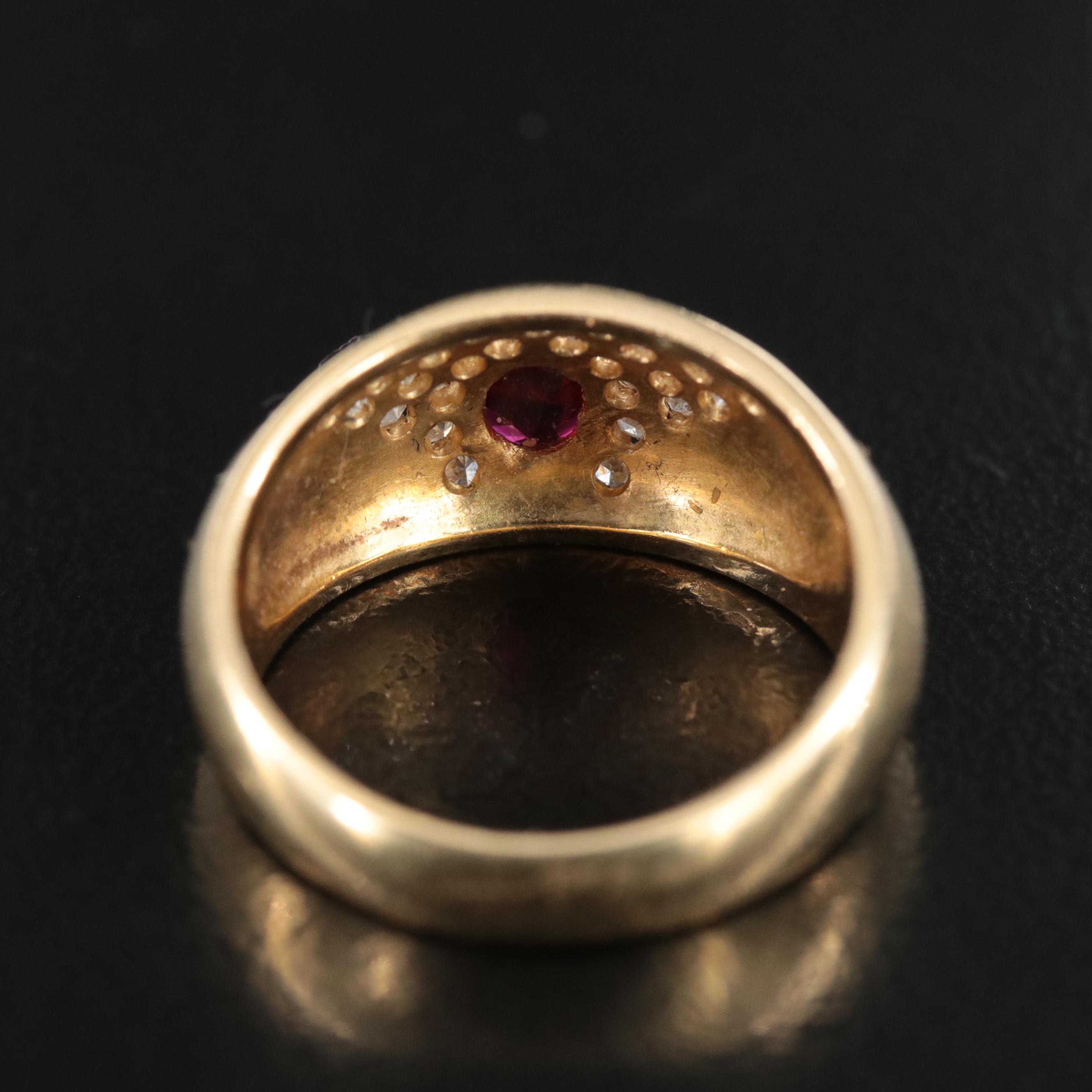 18K Ruby and Diamond Ring | EBTH