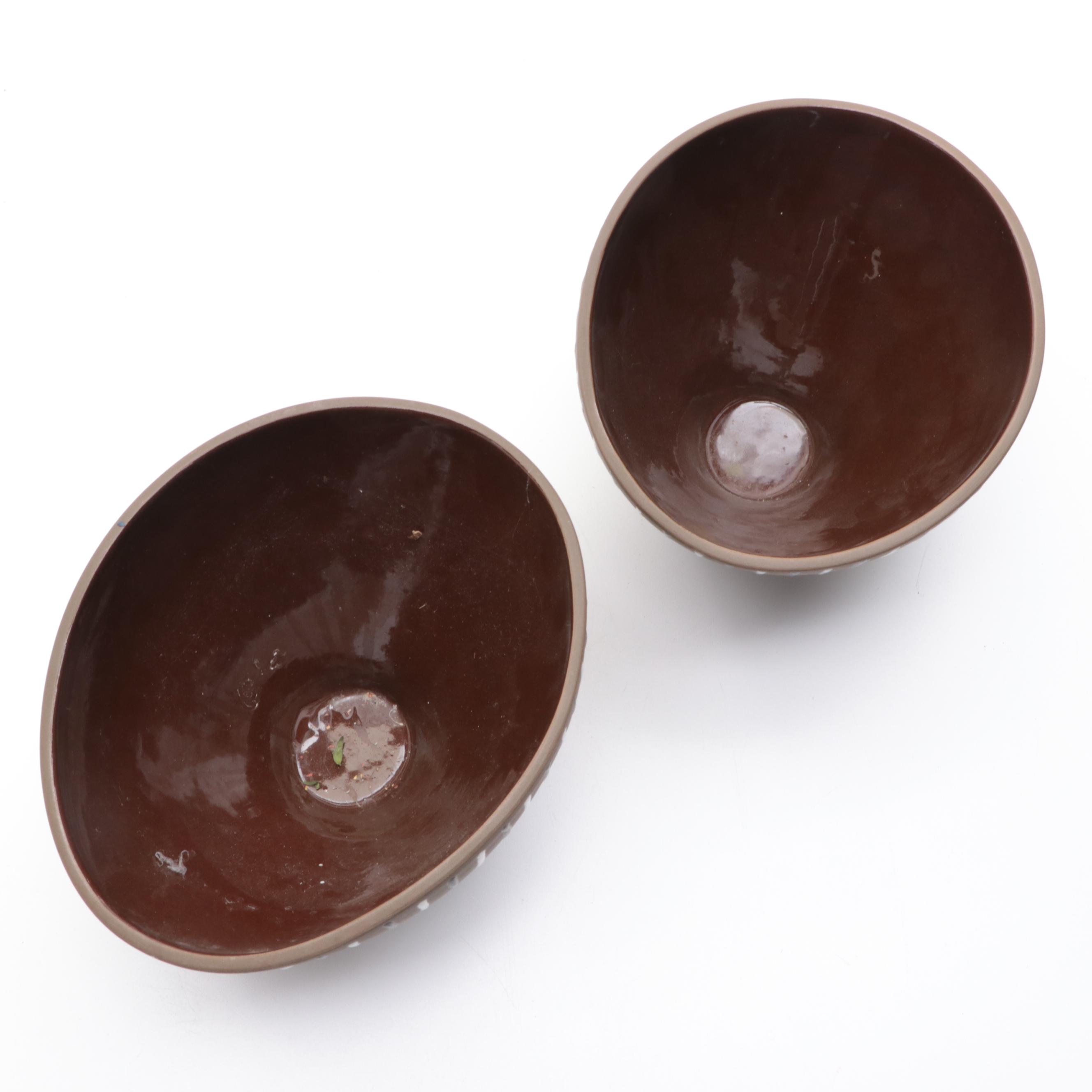 Jonathan Adler Pottery Multicolored Glaze Ceramic Planters | EBTH