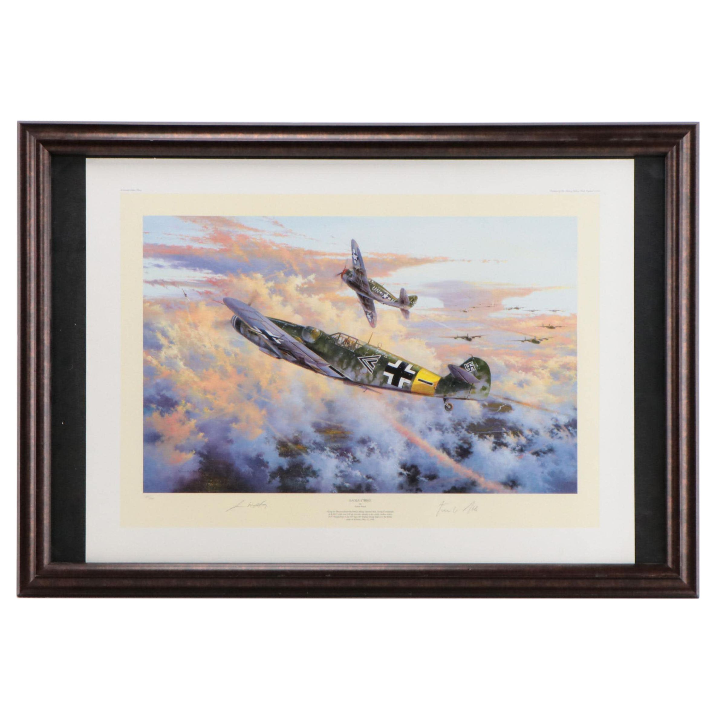 Simon Atack Offset Lithograph "Eagle Strike," 2002 | EBTH