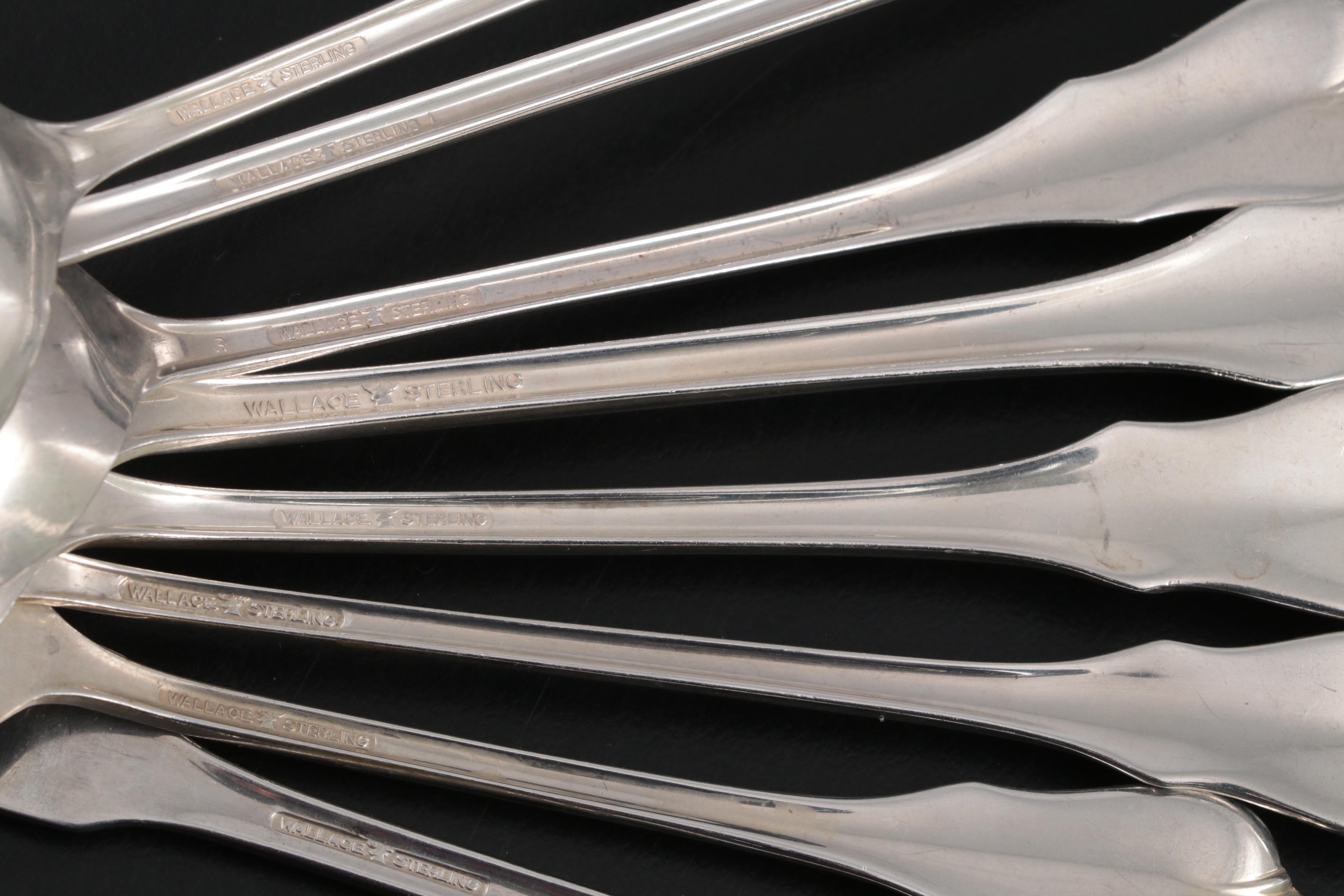 Wallace "Grand Colonial" Sterling Silver Flatware | EBTH