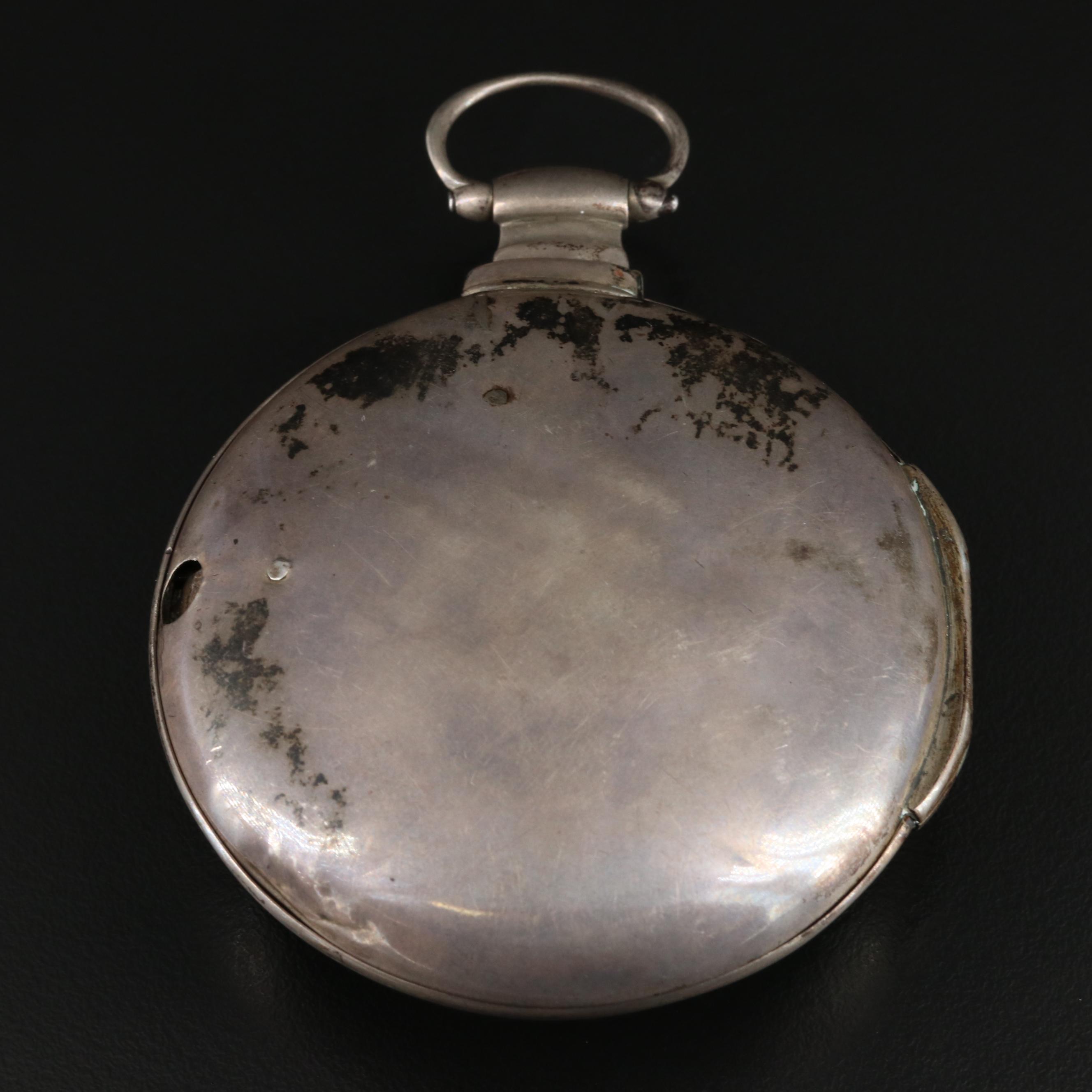 Thomas Whitt London Antique Silver Case Pocket Watch | EBTH
