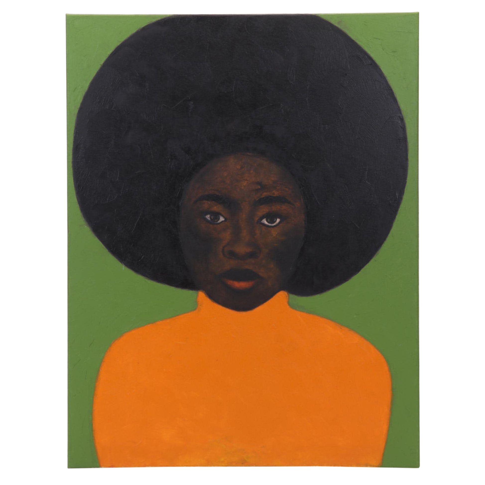 Oluwakemi Omowaire Oil Painting "Memories and its Fragility," 21st ...