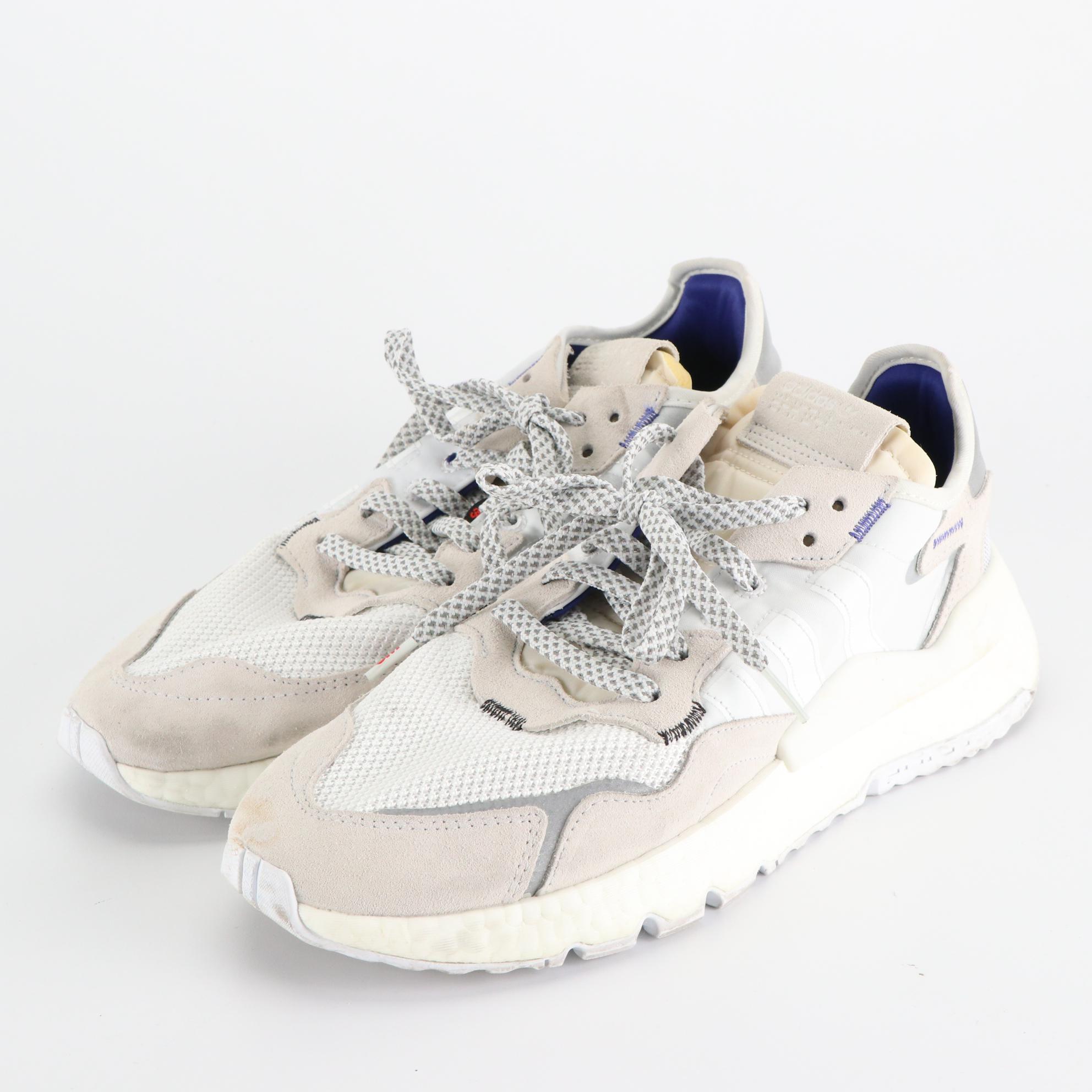 Adidas 3M Scotchlite Night Jogger Lace-Up Sneakers | EBTH