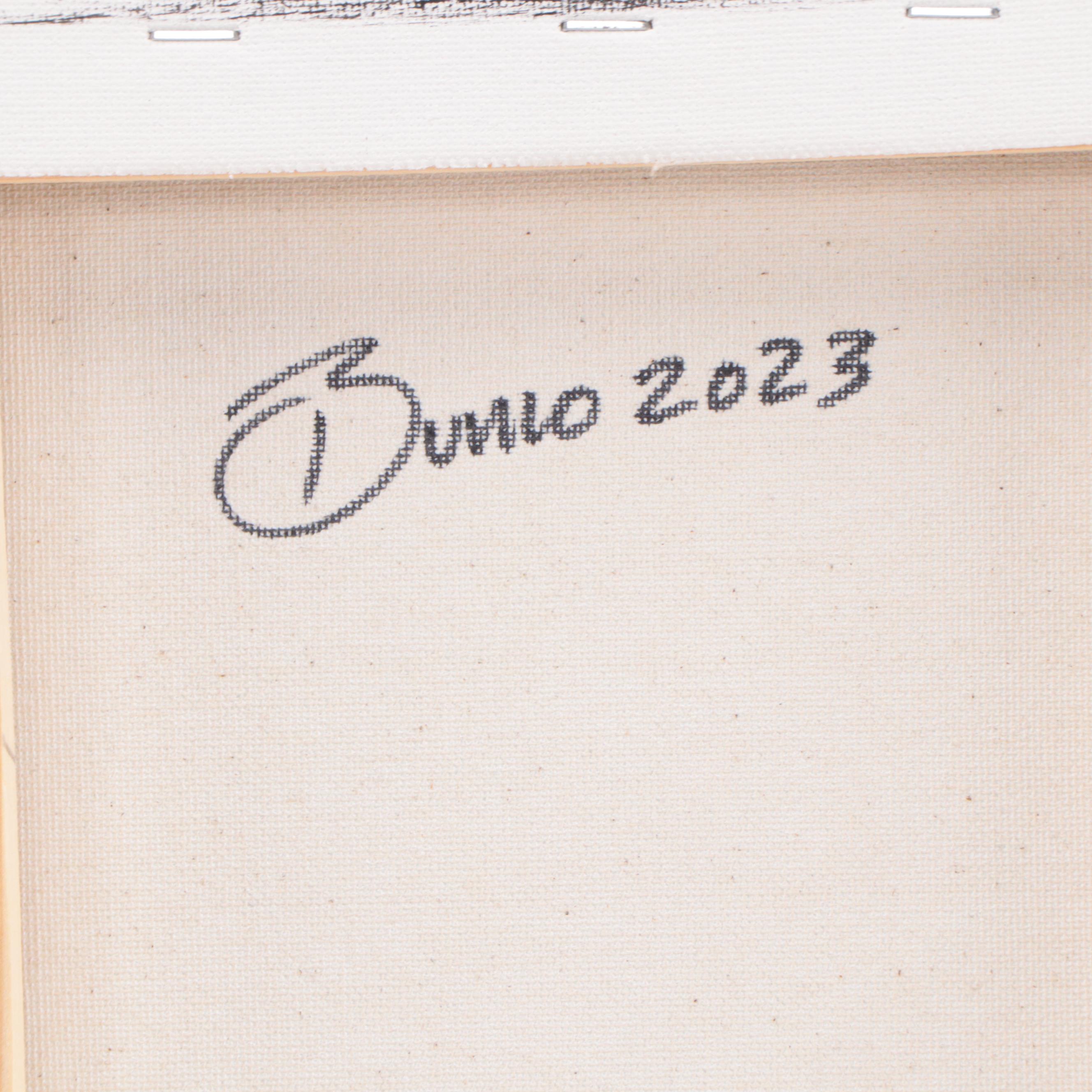 Douglas “Bumo” Johnpeer Sunset Landscape Oil Painting, 2023 | EBTH