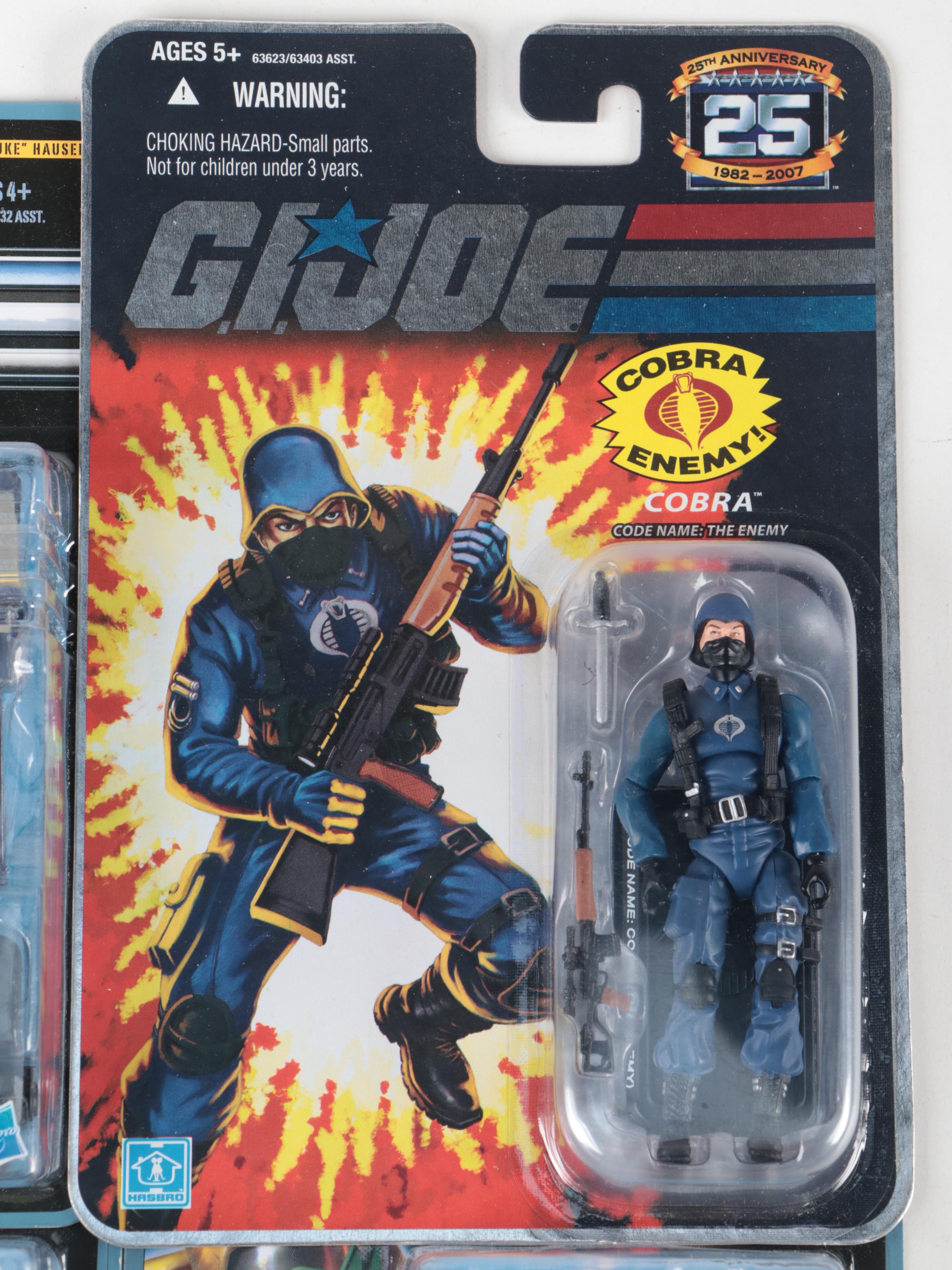 Hasbro GI. Joe Anniversary and The Rise of Cobra Action Figures | EBTH