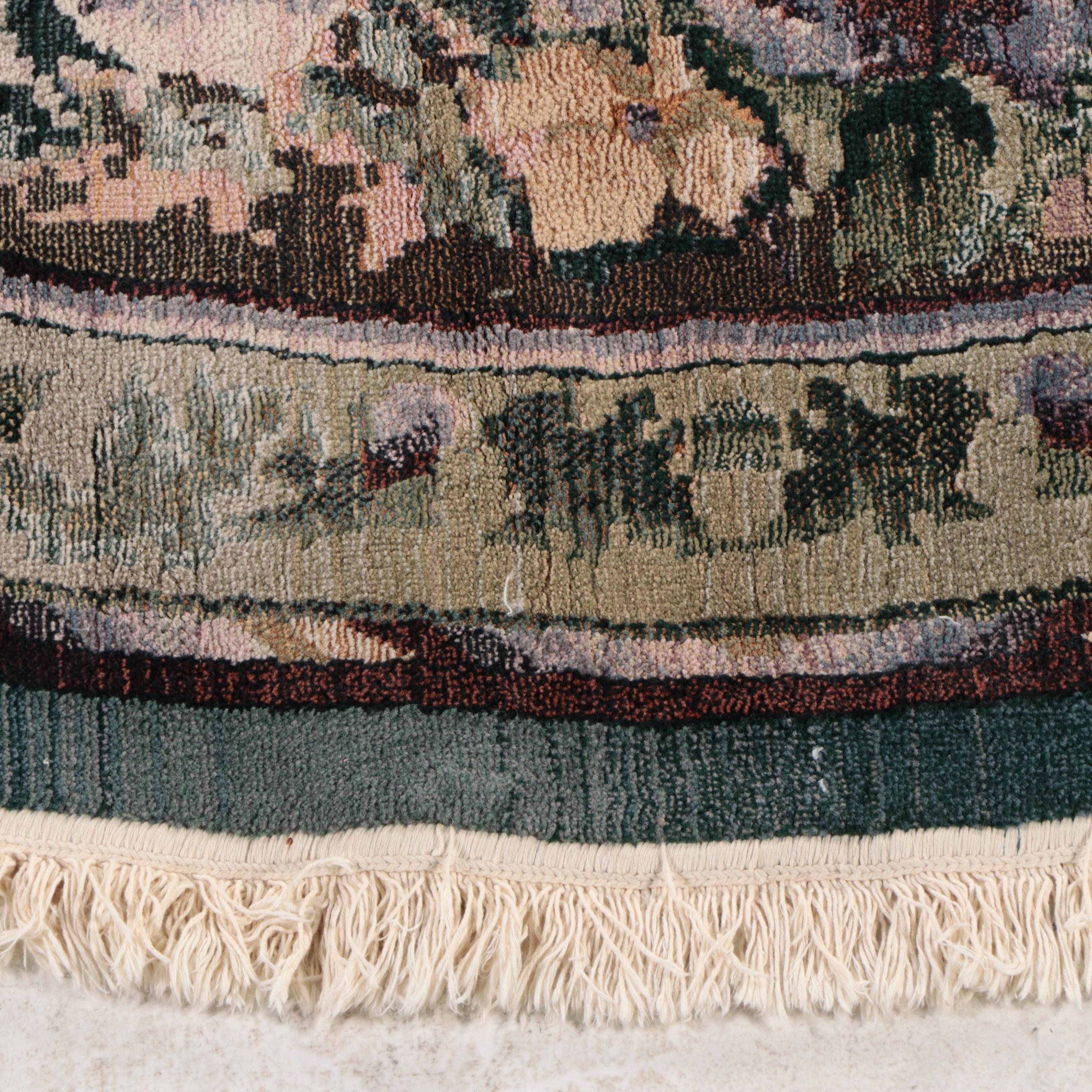 8'1 Round Machine Made Oriental Weavers Gabbeh Collection Area Rug | EBTH