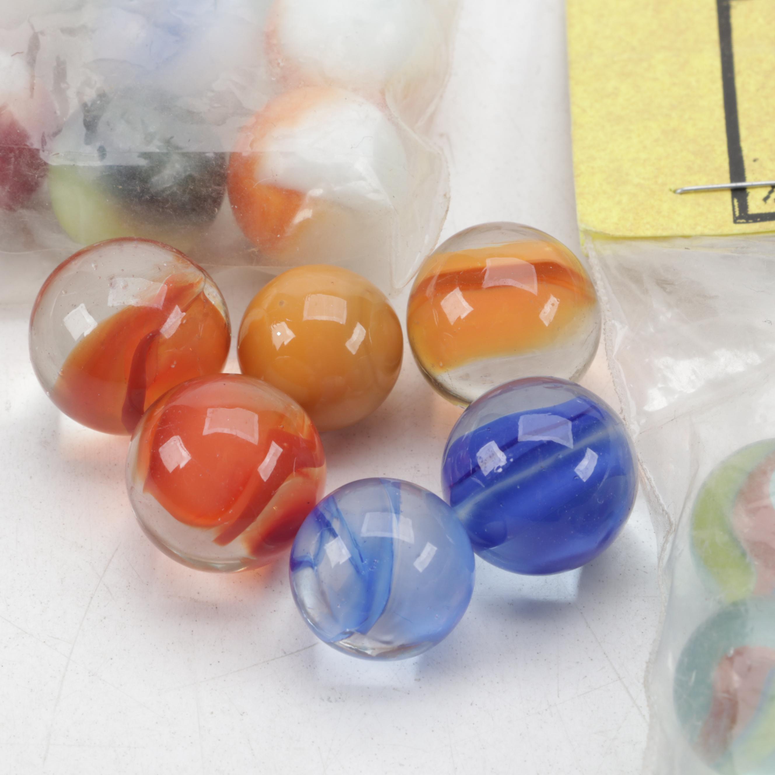 Coca-Cola, Mountain Dew and More Collectible Glass Marbles, Mid to Late ...