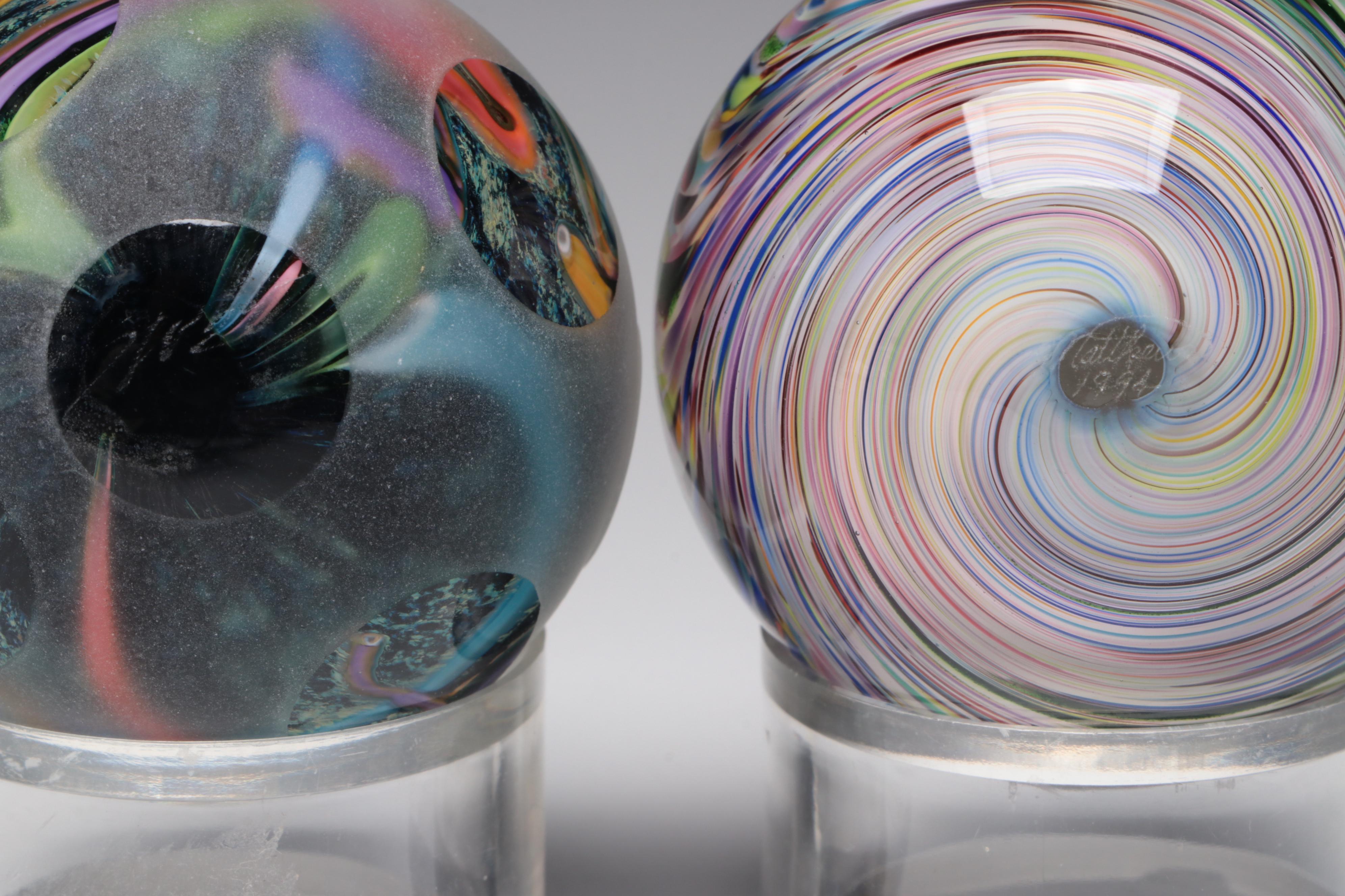 Mark Matthews Wig Wag and Doug Sweet Dichroic and Murrine Art Glass ...