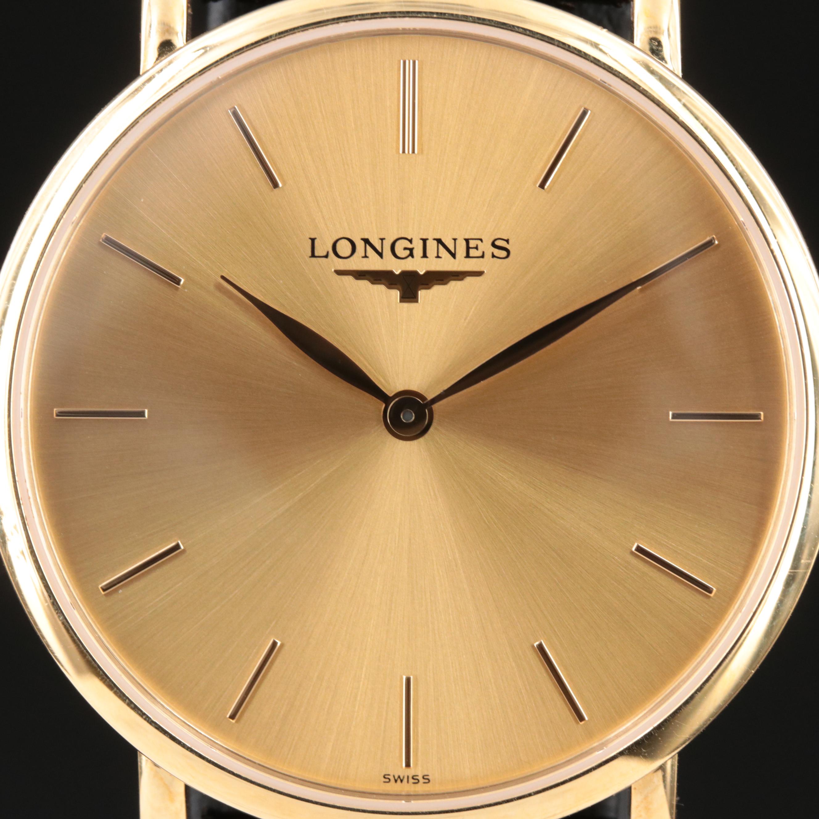 18K Longines Presence Swiss Watch | EBTH
