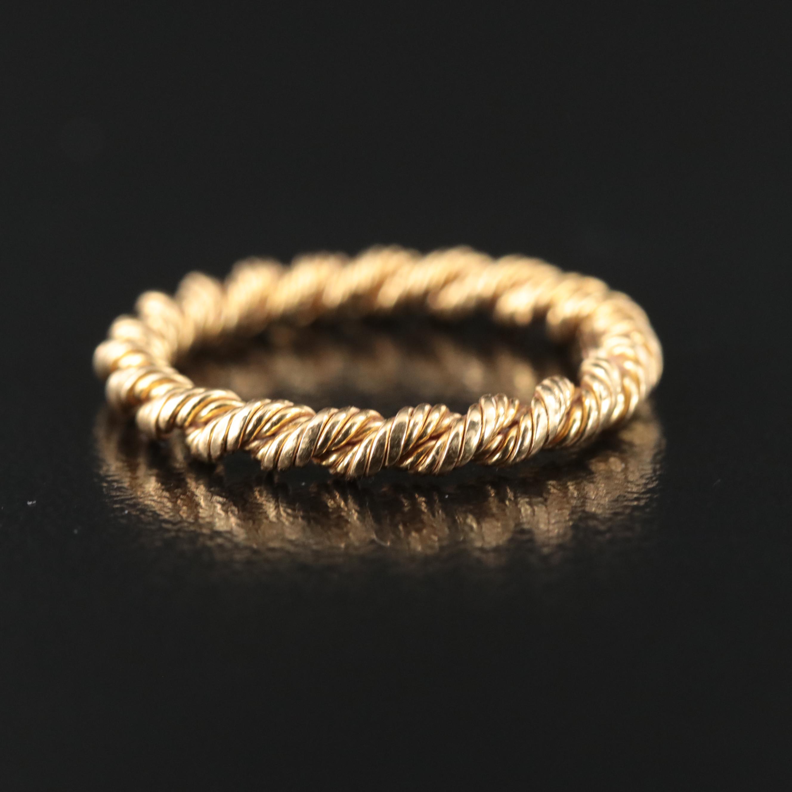 Tiffany & Co. 18K Twisted Rope Band | EBTH